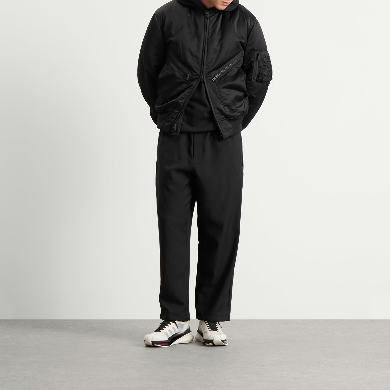 Y-3 Three Stripe Track Pants Black | END. (AU)