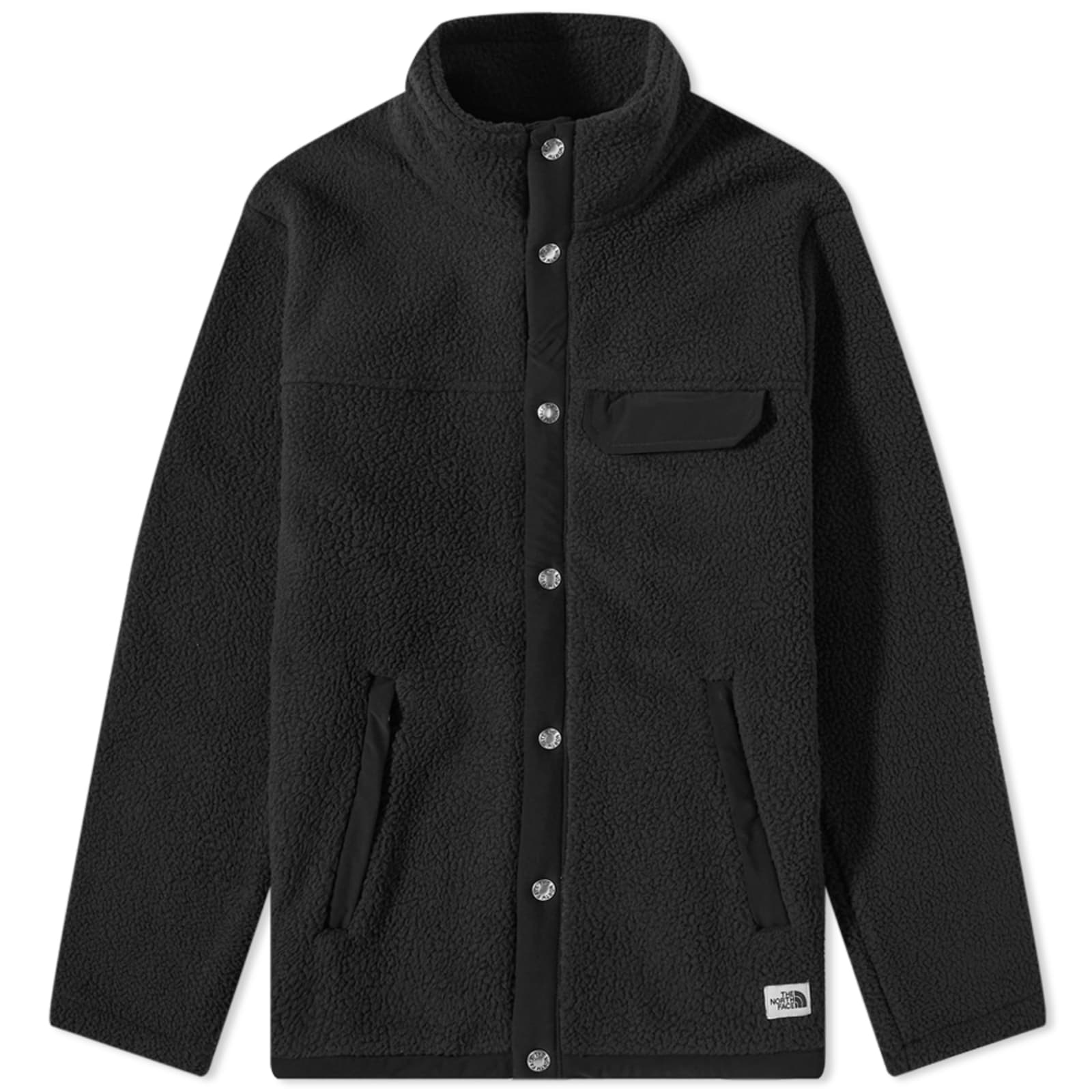 The North Face Cragmont Snap Front Jacket Black | END.