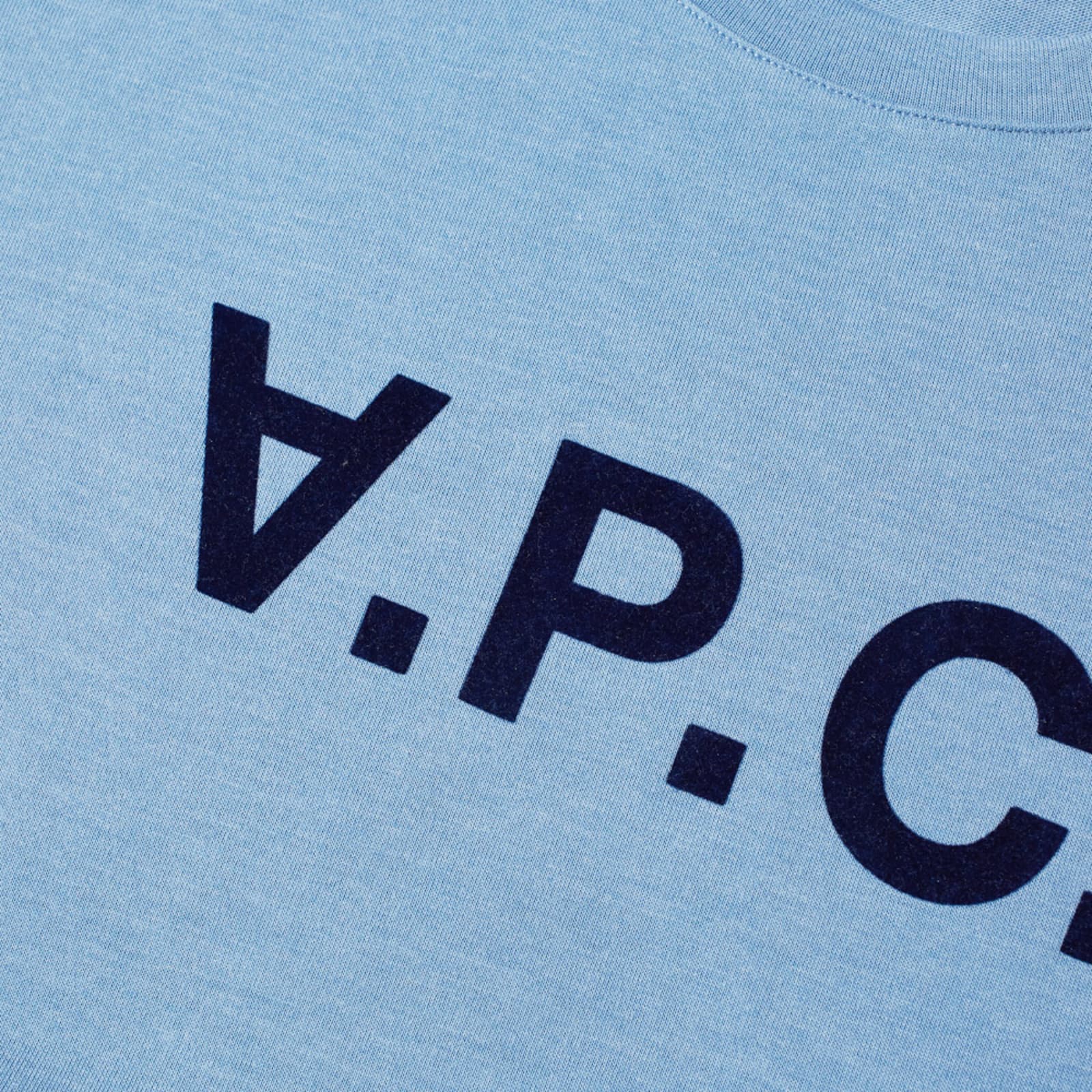 A.P.C. Vpc Logo T-Shirt Steel Blue | END. (KR)