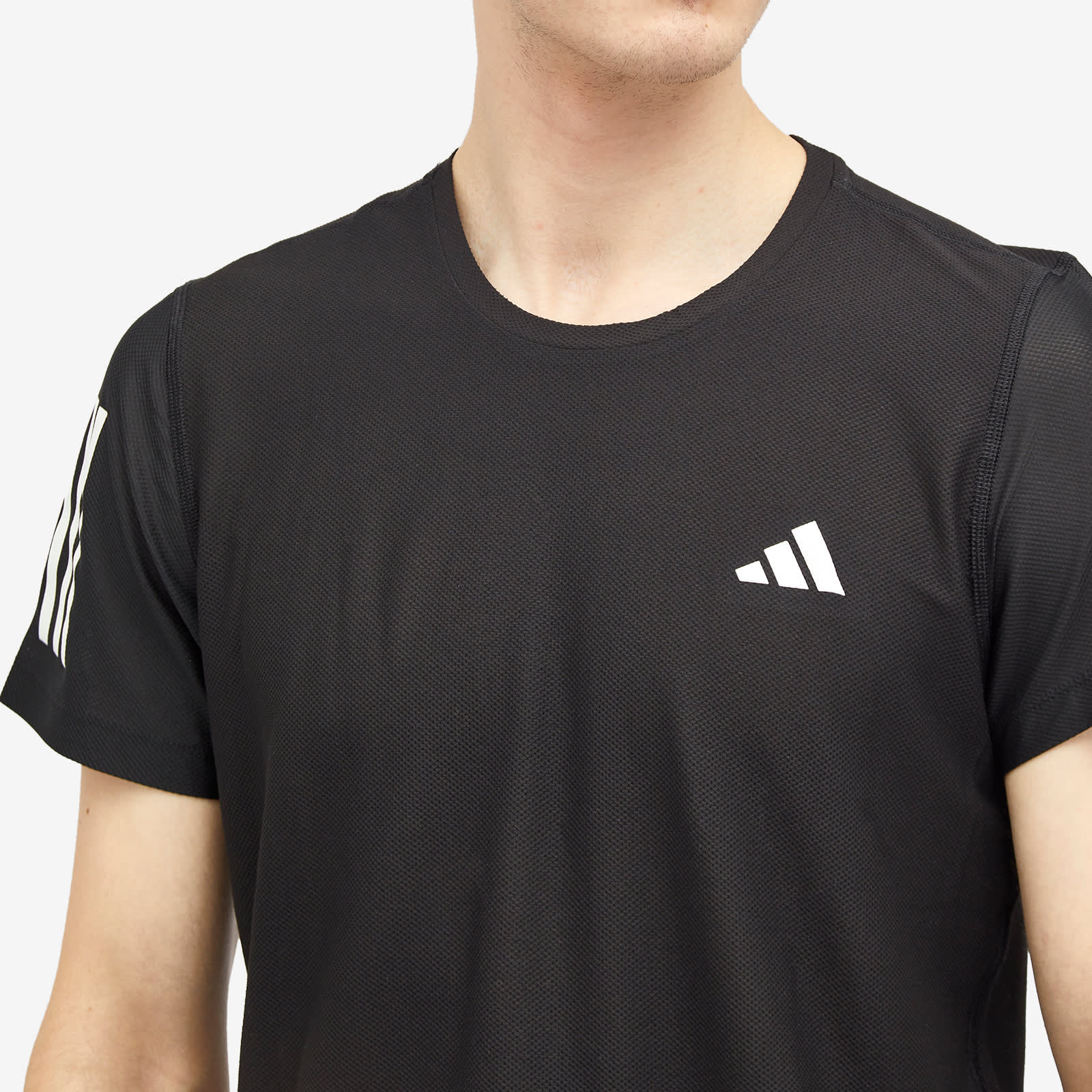 Adidas Own The Run Basic T-Shirt Black | END.