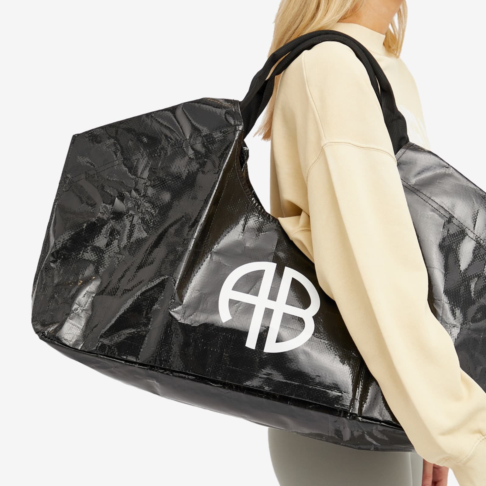 Anine Bing Drew Sport Tote Bag Black | END. (GB)