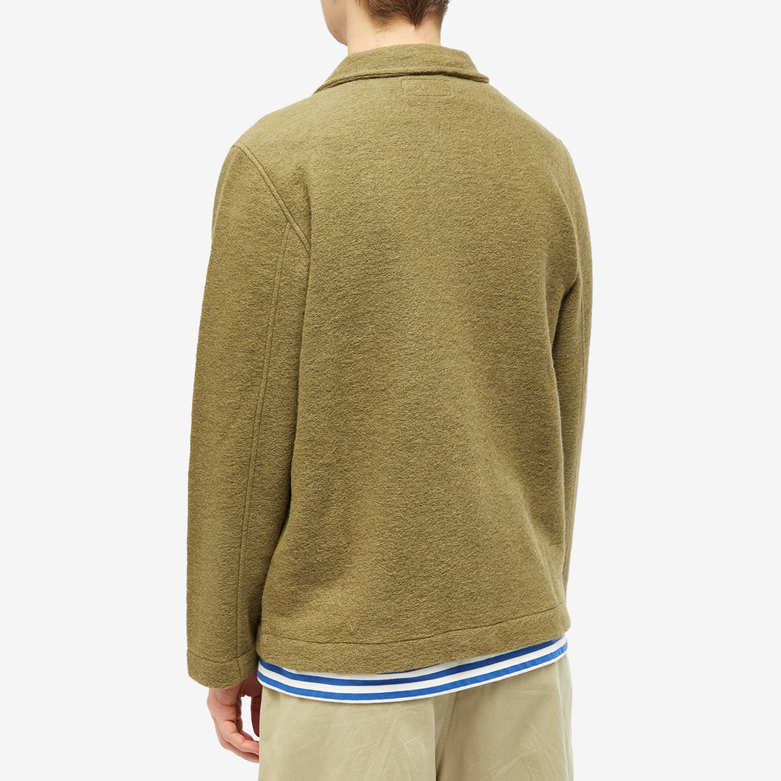 Universal Works Wool Fleece Field Jacket Lovat | END. (GB)