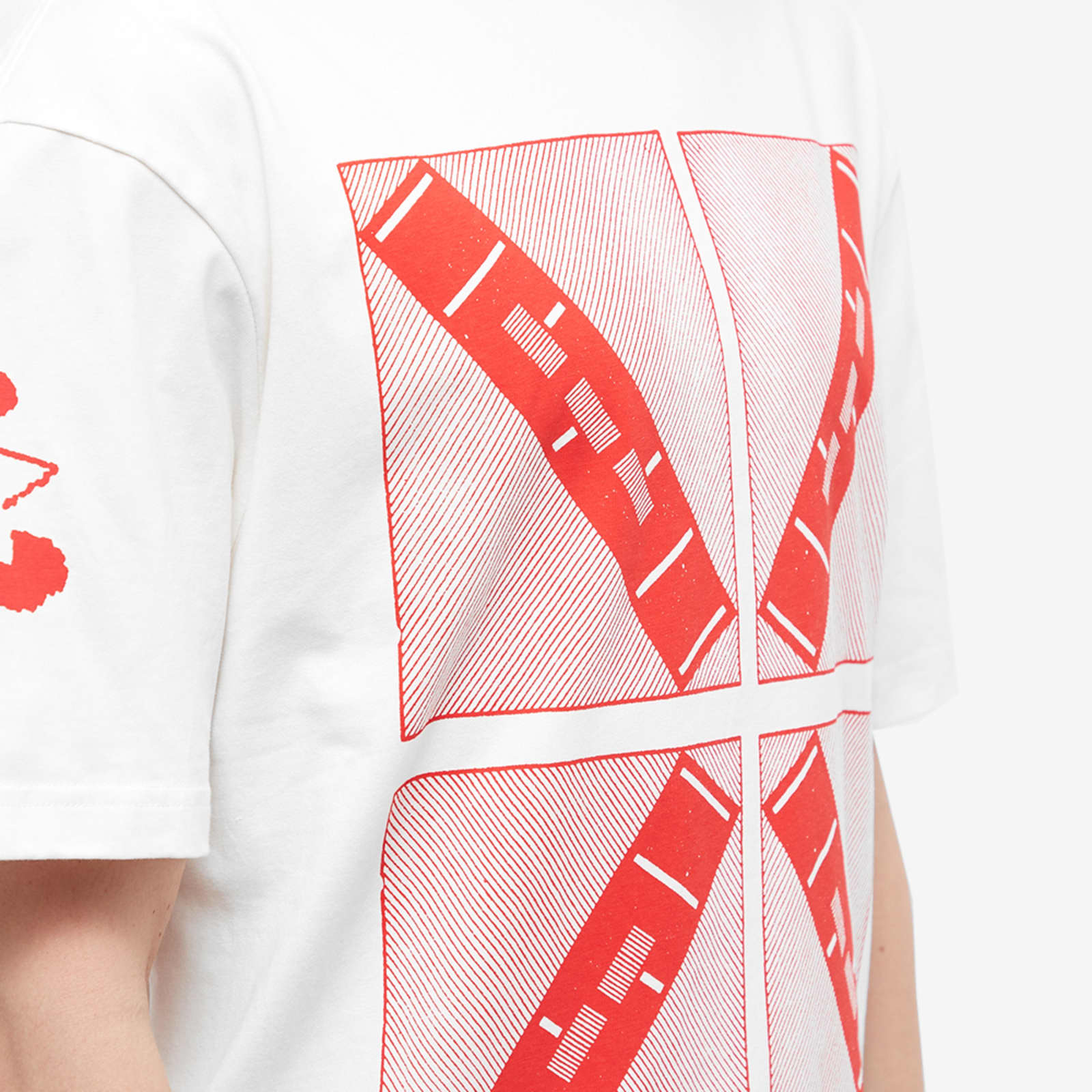 The Trilogy Tapes 4 Boxes Cross T-Shirt White | END. (KR)