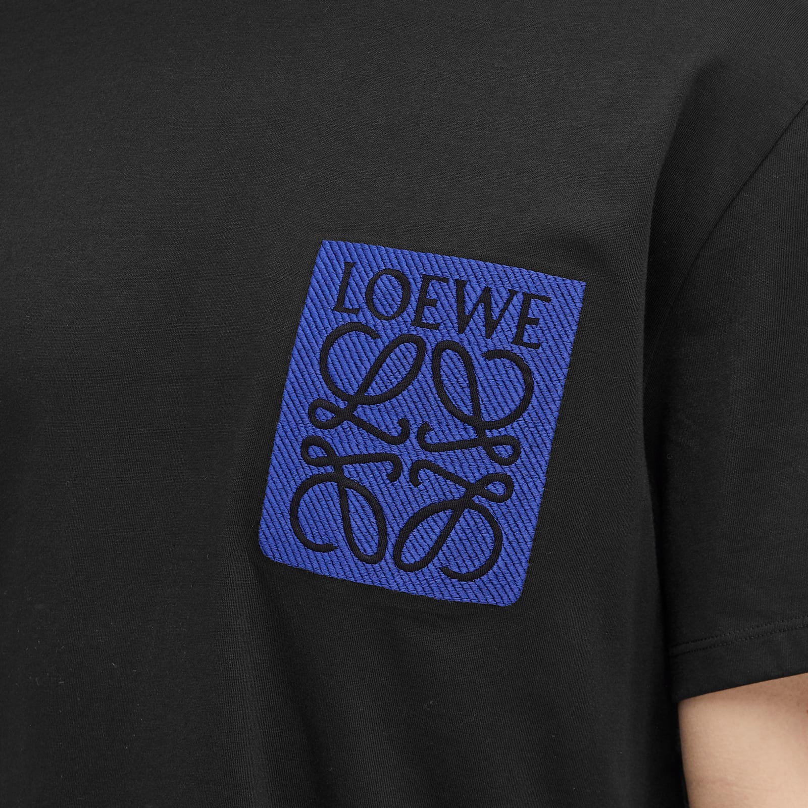 Loewe Anagram Fake Pocket T-Shirt Black | END. (GB)