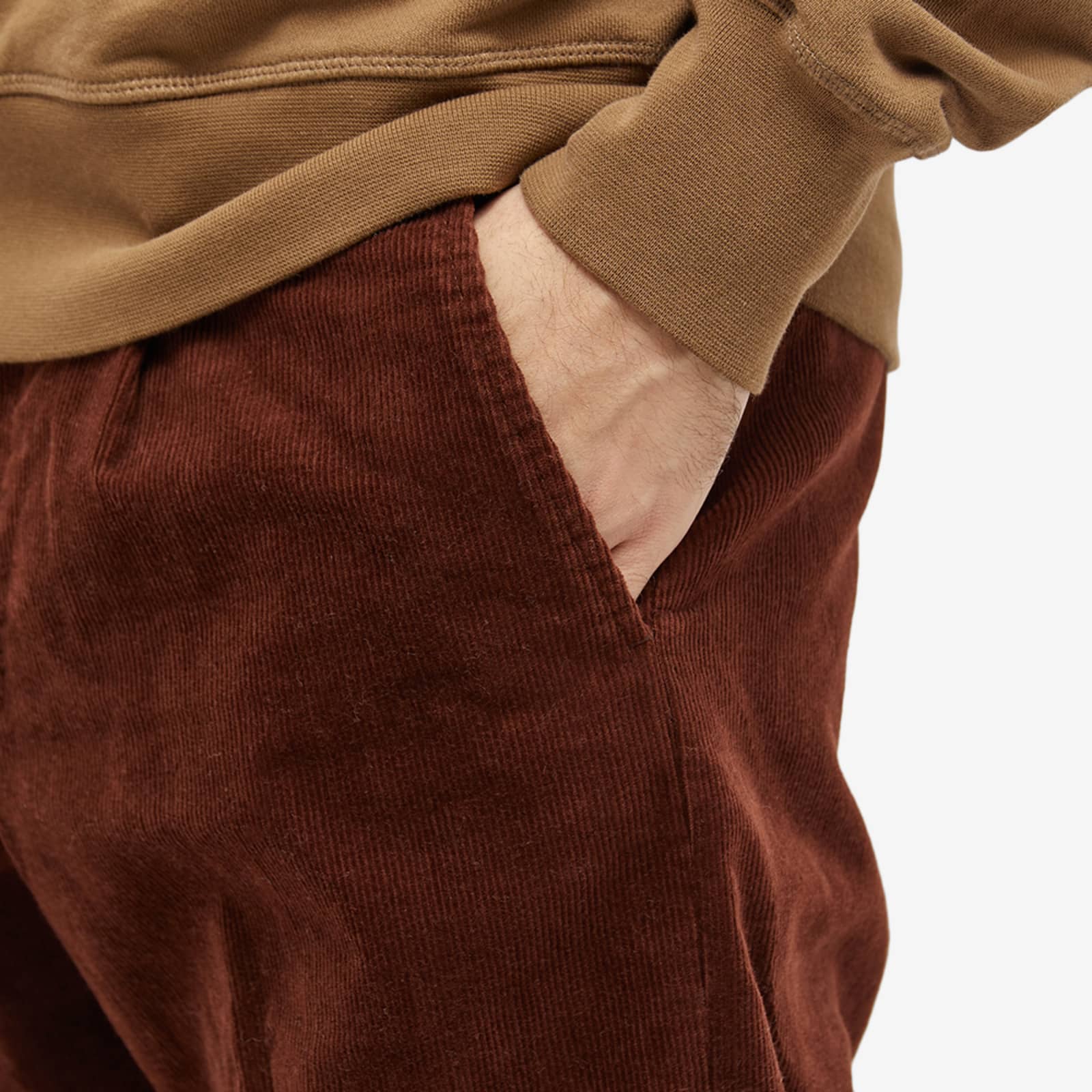 NN07 Bill Cord Pant Mahogany | END. (GB)