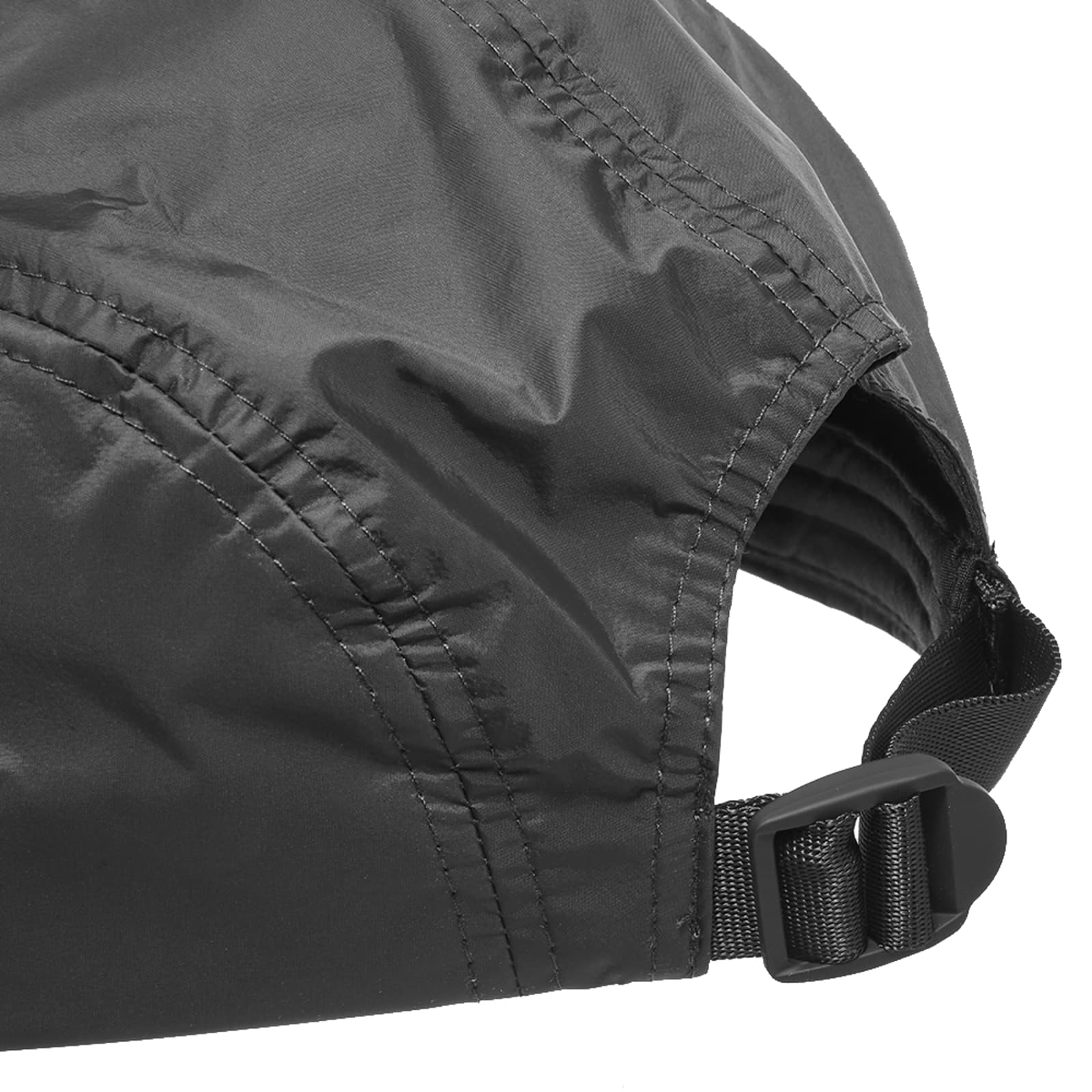 RAINS 5-Panel Nylon Cap Black | END.