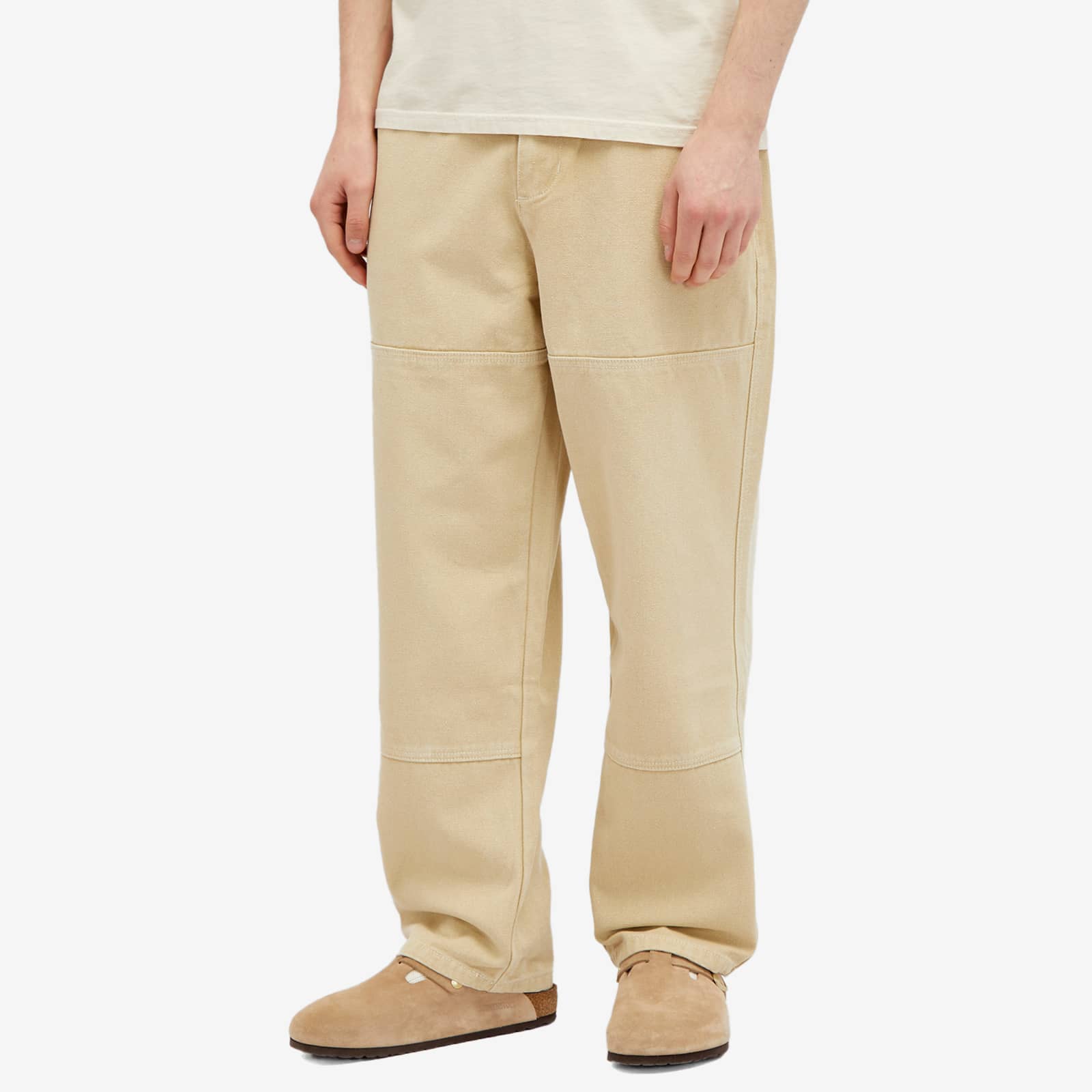 Butter Goods Work Double Knee Pants Washed Khaki | END. (HK)