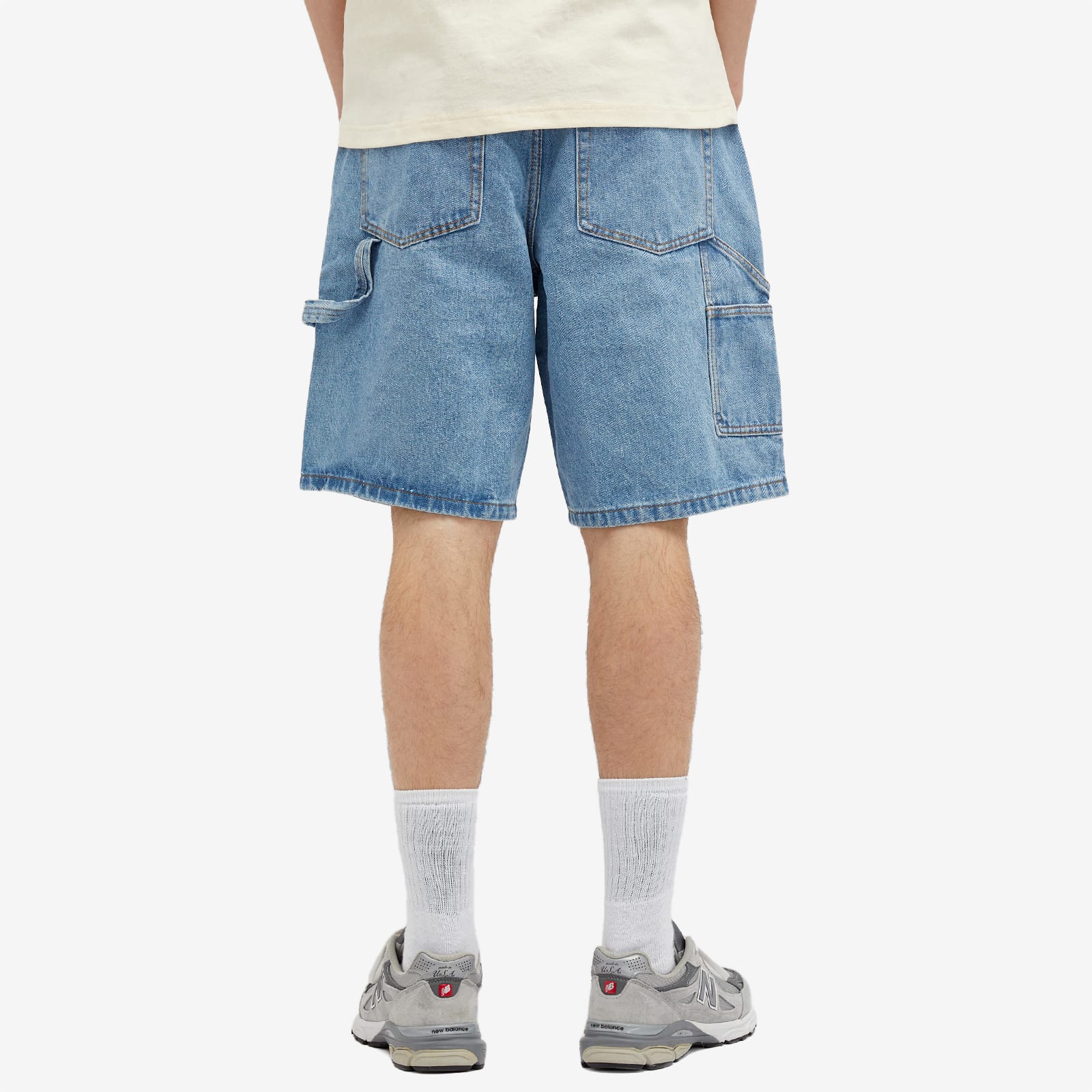 Butter Goods Weathergear Heavyweight Denim Shorts Washed Indigo | END. (GB)