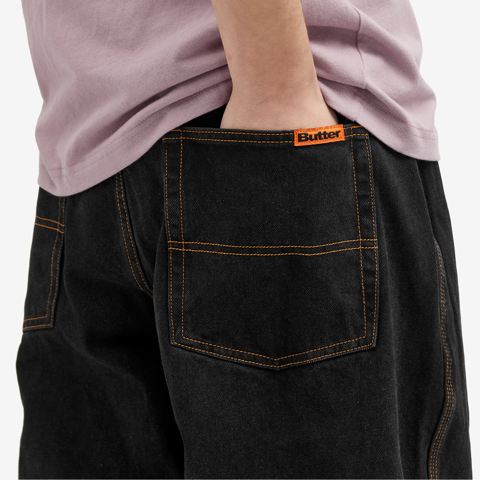 Butter Goods Baggy Denim Jeans Washed Black | END. (US)