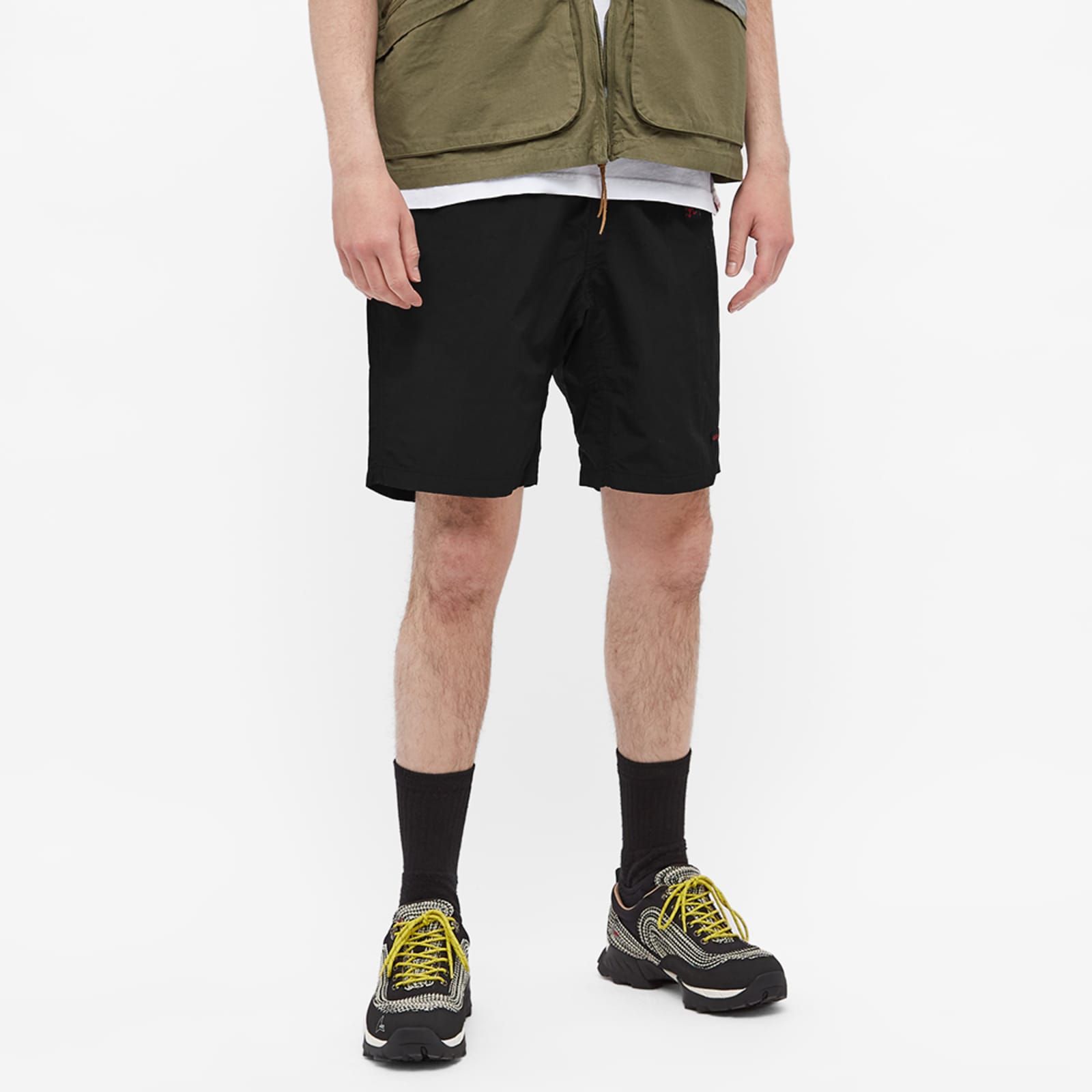 Gramicci Shell Packable Shorts Black | END. (GB)