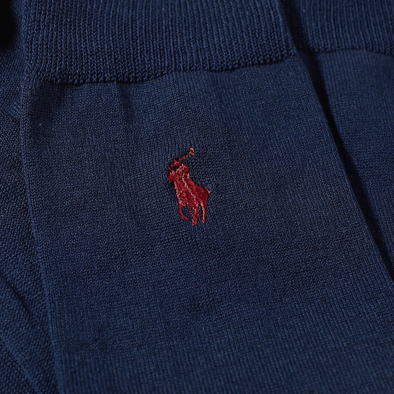 Polo Ralph Lauren Mercerized Sock - 3 Pack Navy | END. (GB)