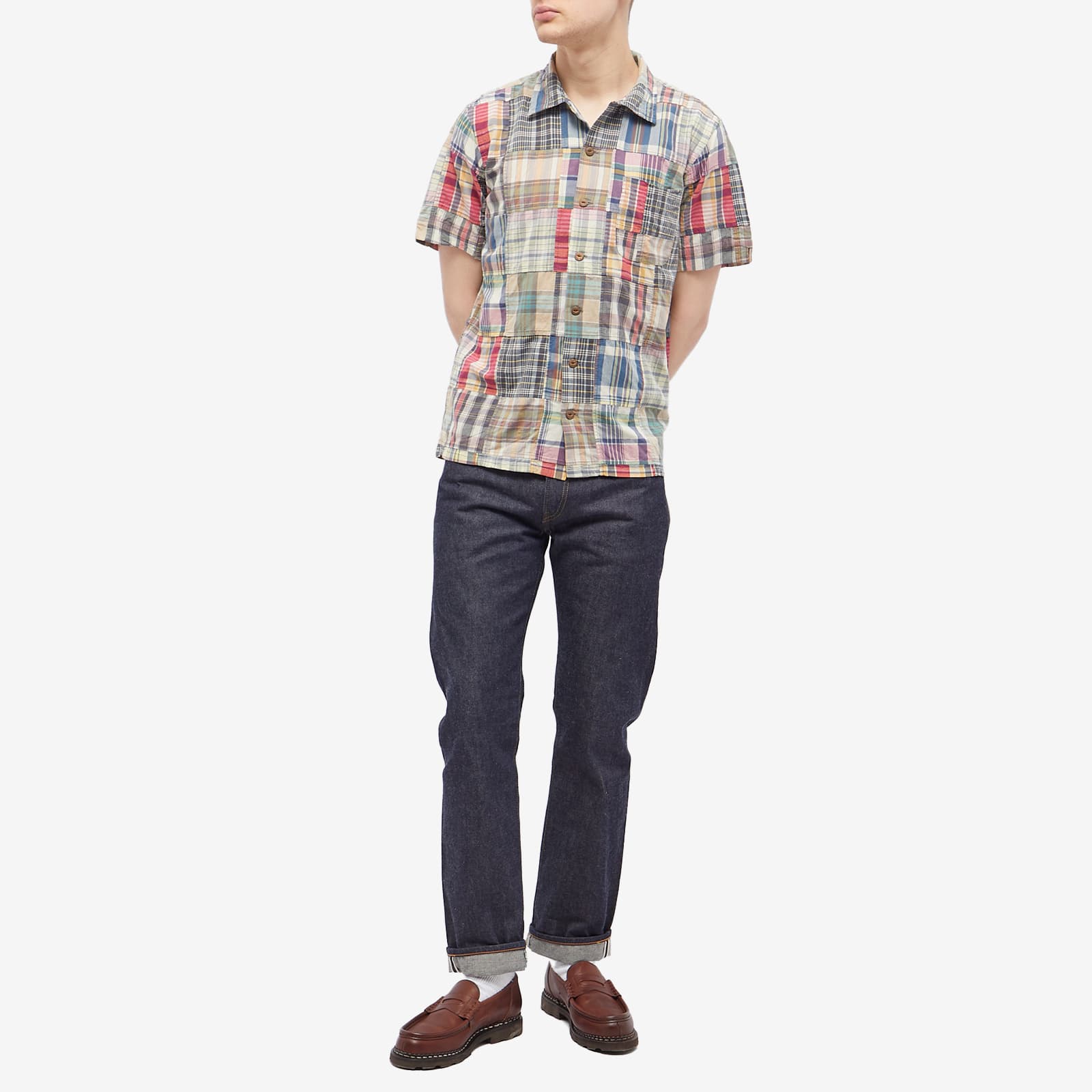 Polo Ralph Lauren Patchwork Madras Vacation Shirt Key West Patchwork ...