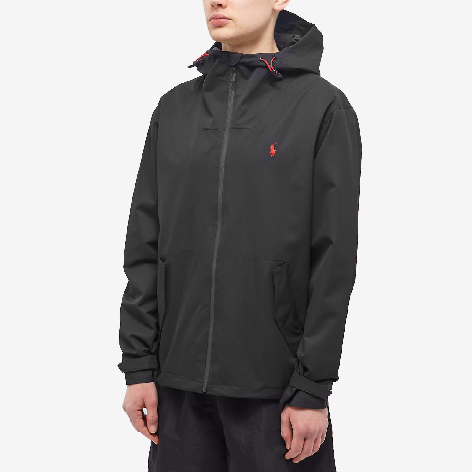 Polo Ralph Lauren Packable Windbreaker Polo Black | END. (SG)