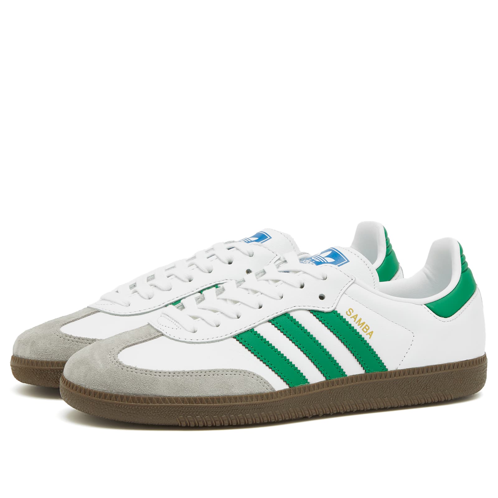 Adidas Samba OG White & Green | END. (FR)