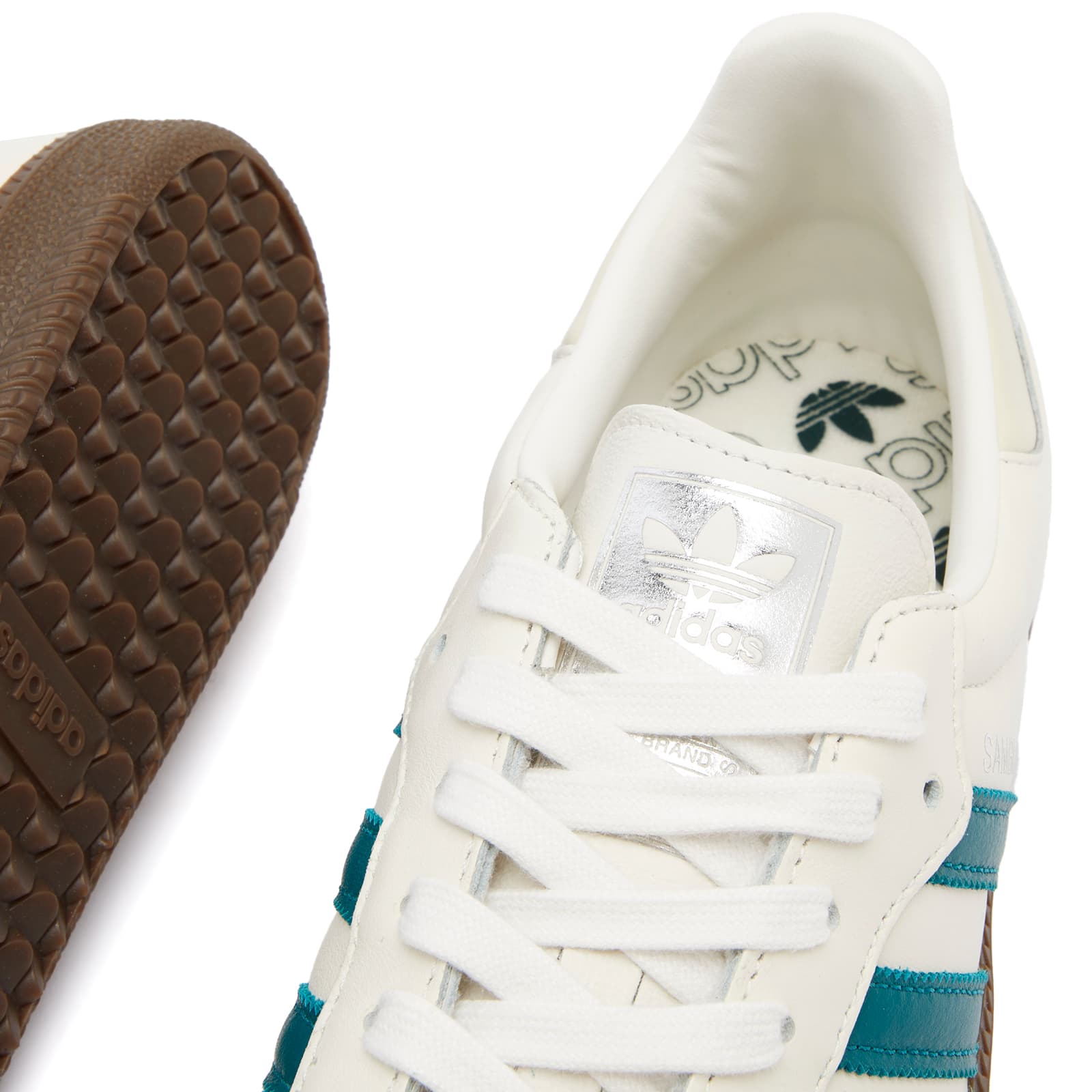 Adidas Samba Og W Cloud White, Legacy Teal & Wonder White | END. (US)