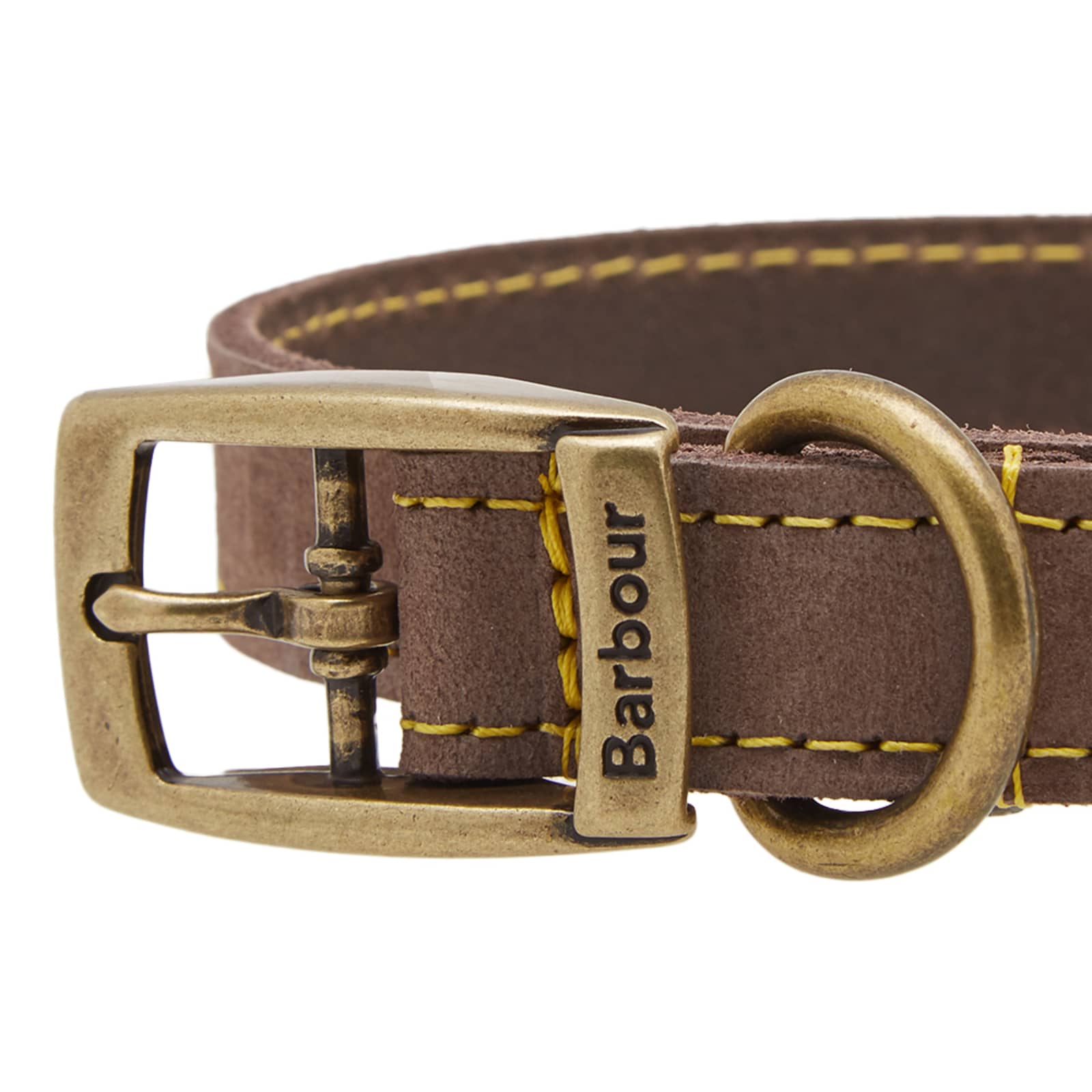 Barbour Leather Dog Collar Brown | END. (US)