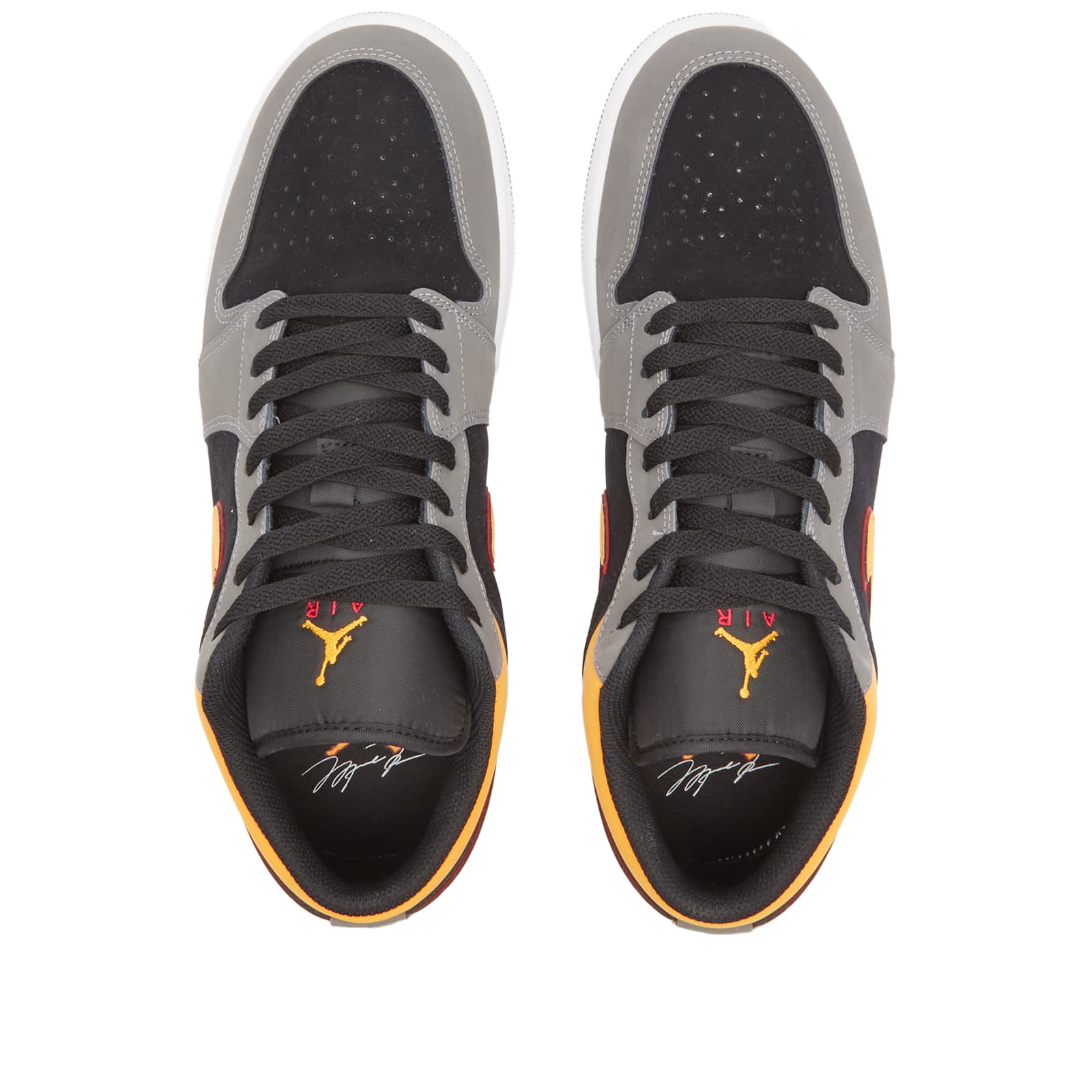 Air Jordan 1 Low SE V2 Black, Orange, Red & White | END. (GB)