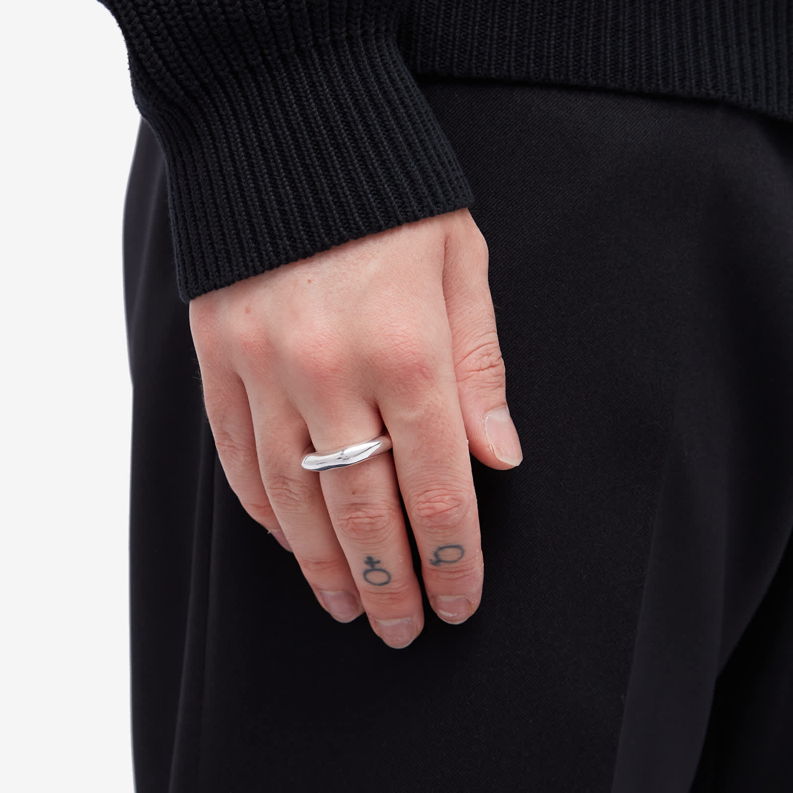 Jil Sander Lightness Ring Silver | END. (US)