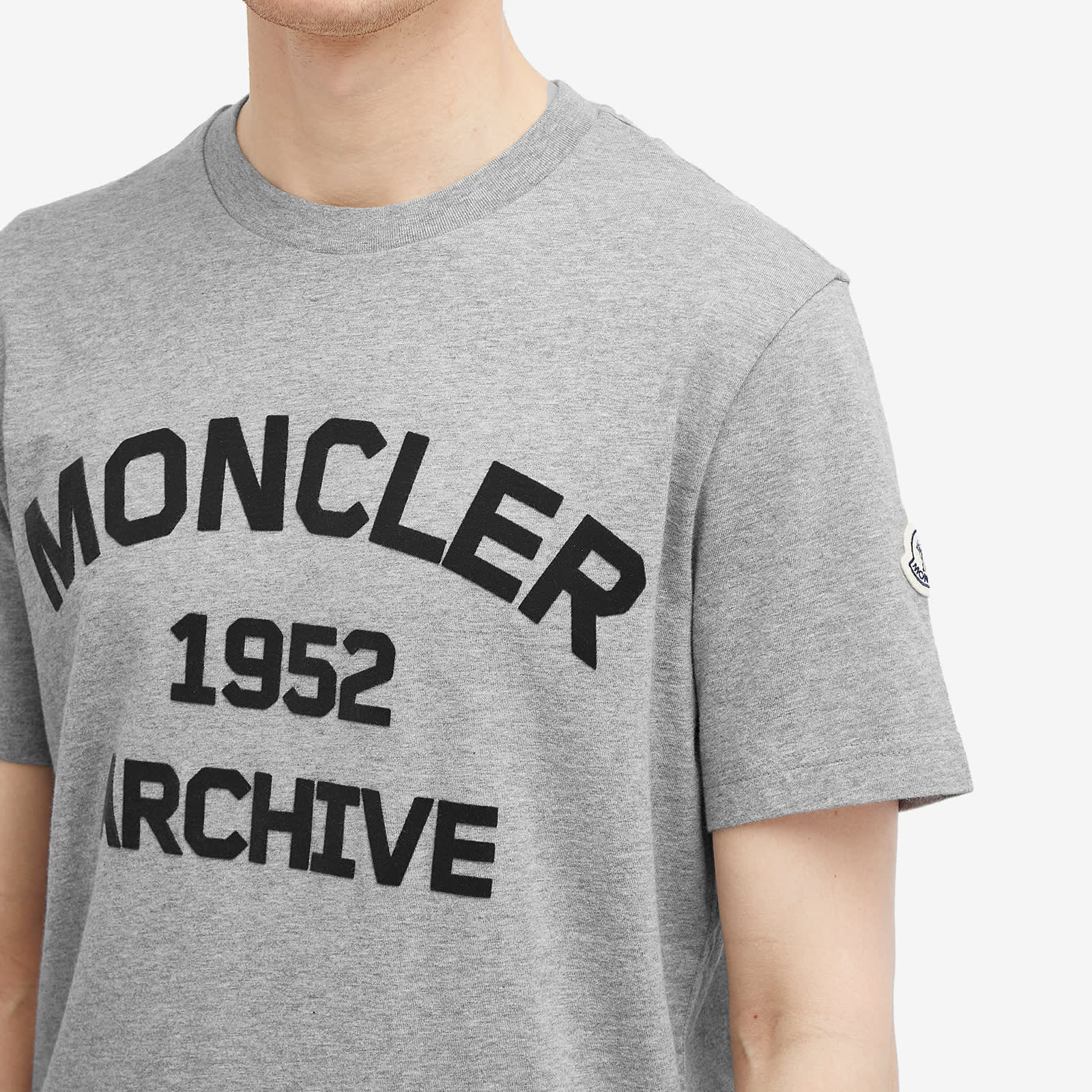 Moncler 1952 Archive T-Shirt Grey | END. (AU)