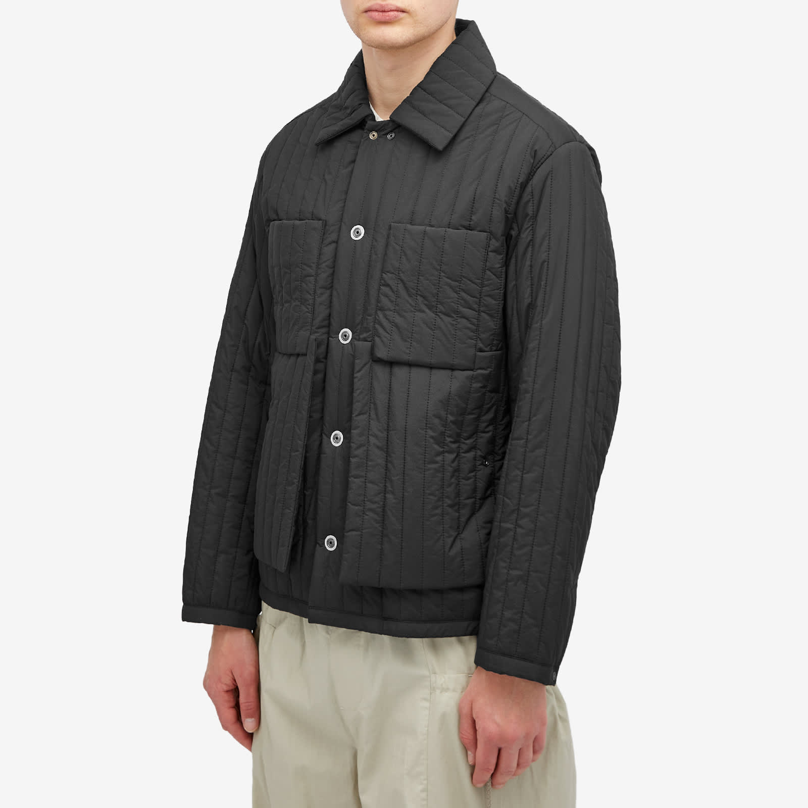 Craig Green Quilted Worker Jacket Black | END. (KR)