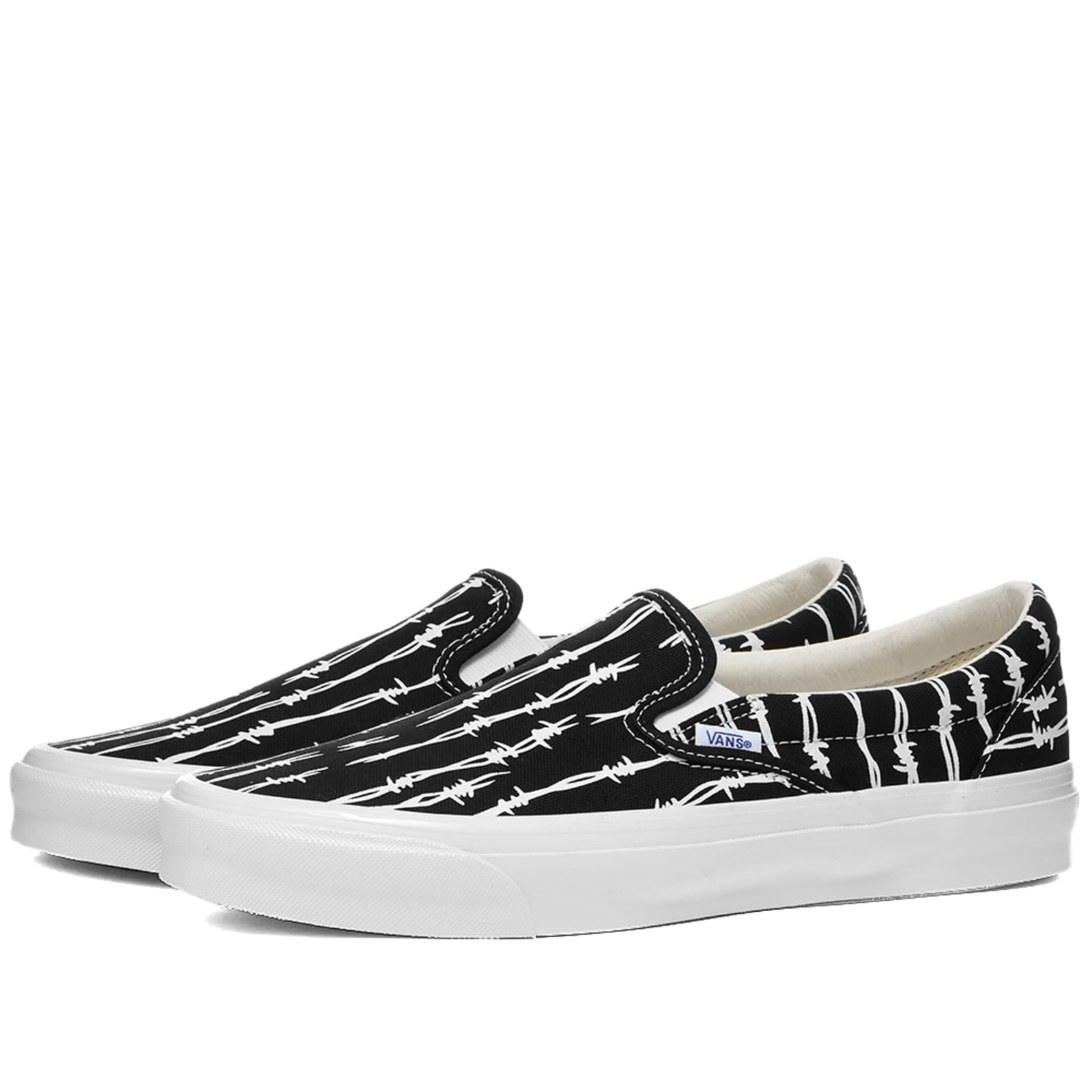 Vans Vault UA OG Classic Slip-On LX Black & Barbed Wire | END. (KR)