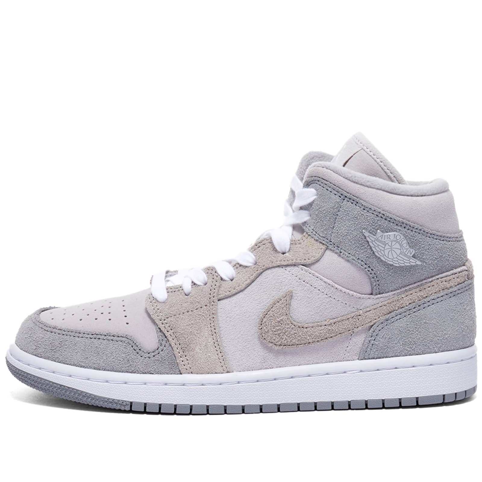 Air Jordan 1 Mid SE 'Neutral Greys' W College Grey, White & Grey | END ...