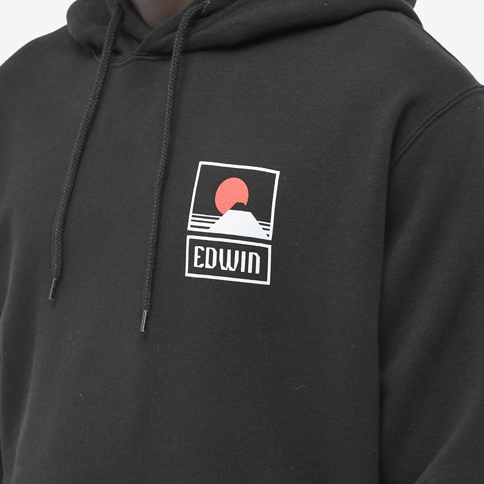 Edwin Sunset On Mt Fuji Hoodie Black | END. (GB)