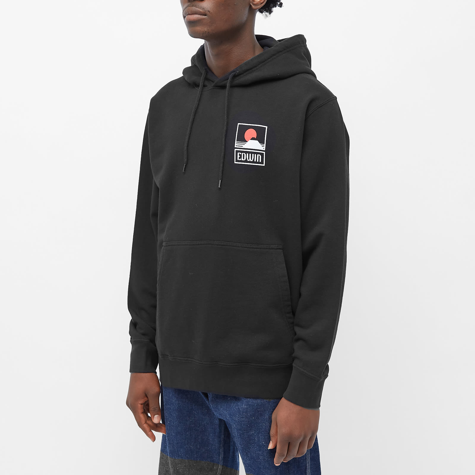 Edwin Sunset On Mt Fuji Hoodie Black | END. (GB)