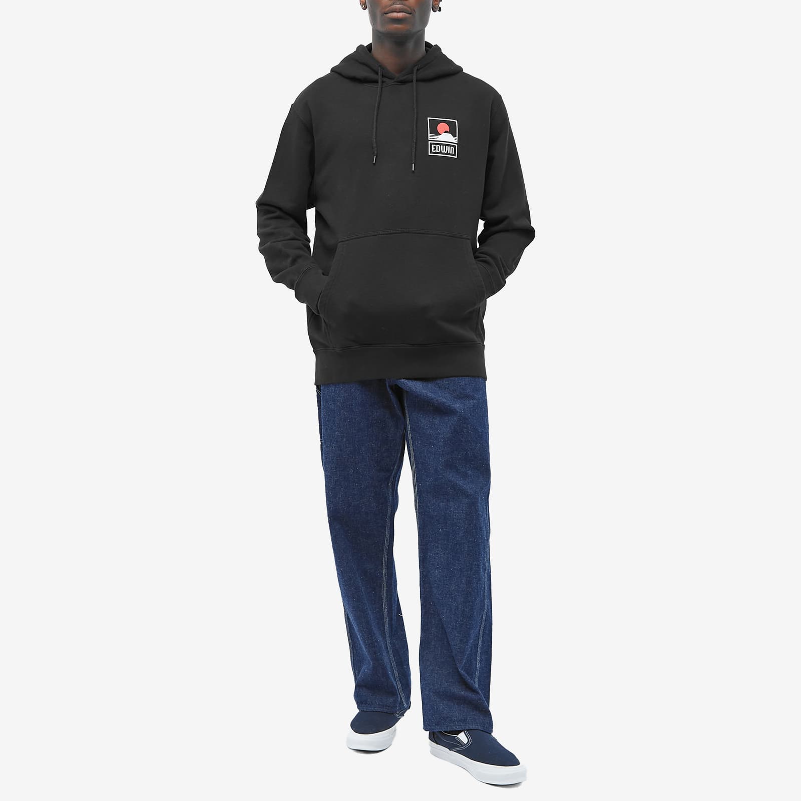 Edwin Sunset On Mt Fuji Hoodie Black | END. (GB)
