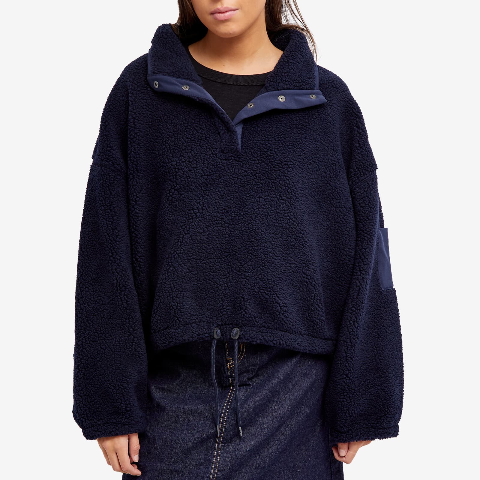 Girls of Dust Fleece Sweater Navy | END. (KR)