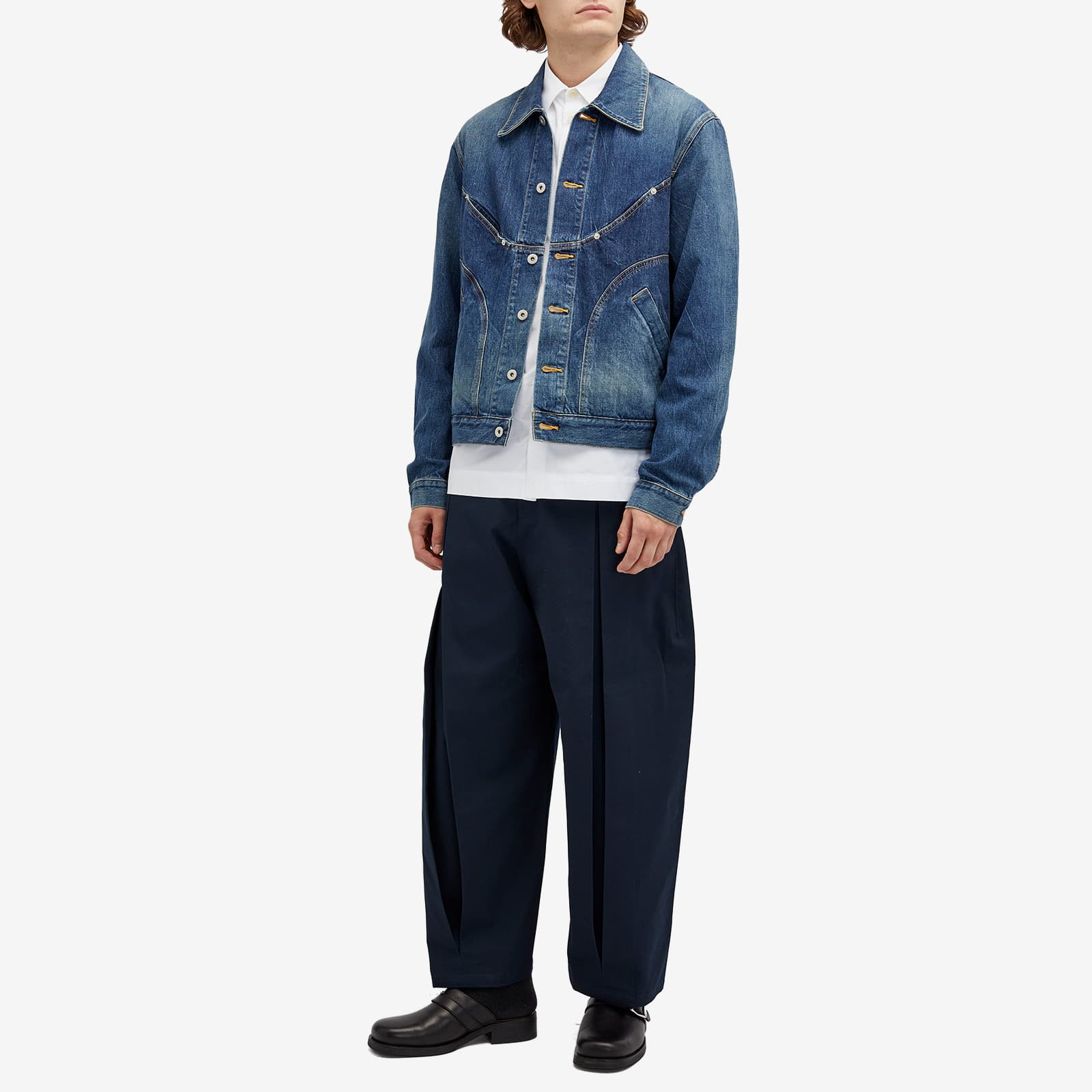 Sage Nation Vintage Denim Jiji Jacket Indigo Vintage Wash | END. (KR)