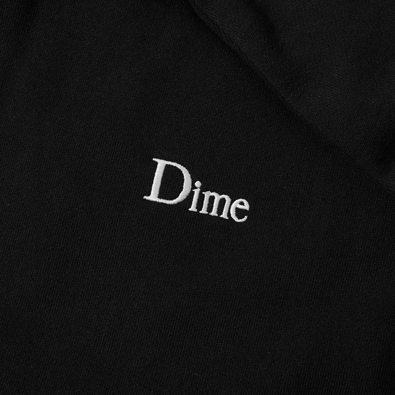 Dime Dime Classic Small Logo Hoodie Black | END. (KR)