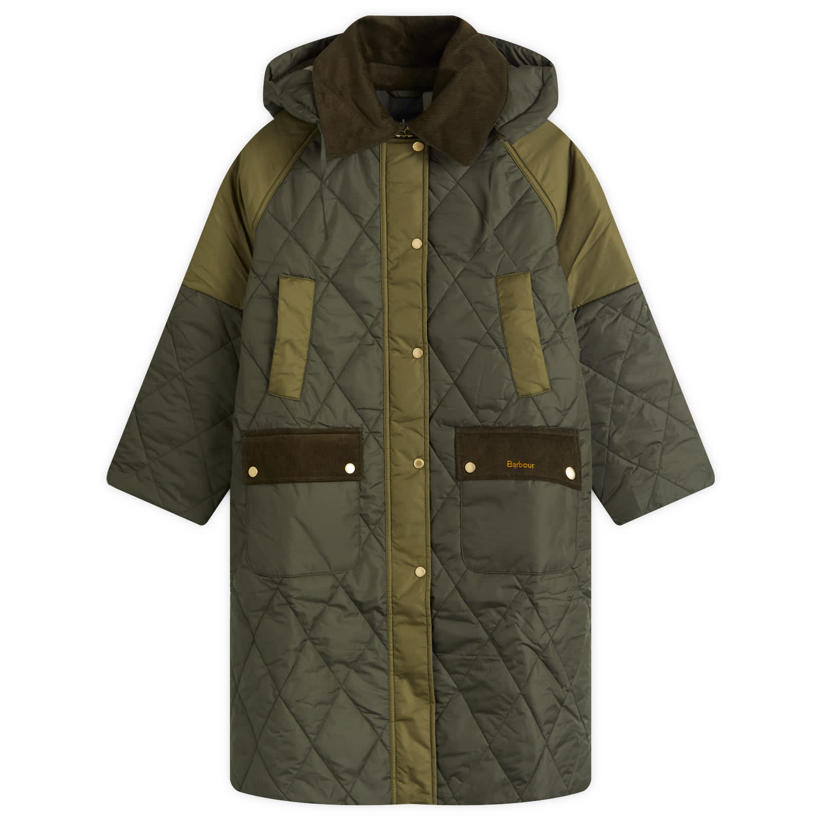 Barbour Cookston Quilted Jacket Olive & Ancient | END. (HK)