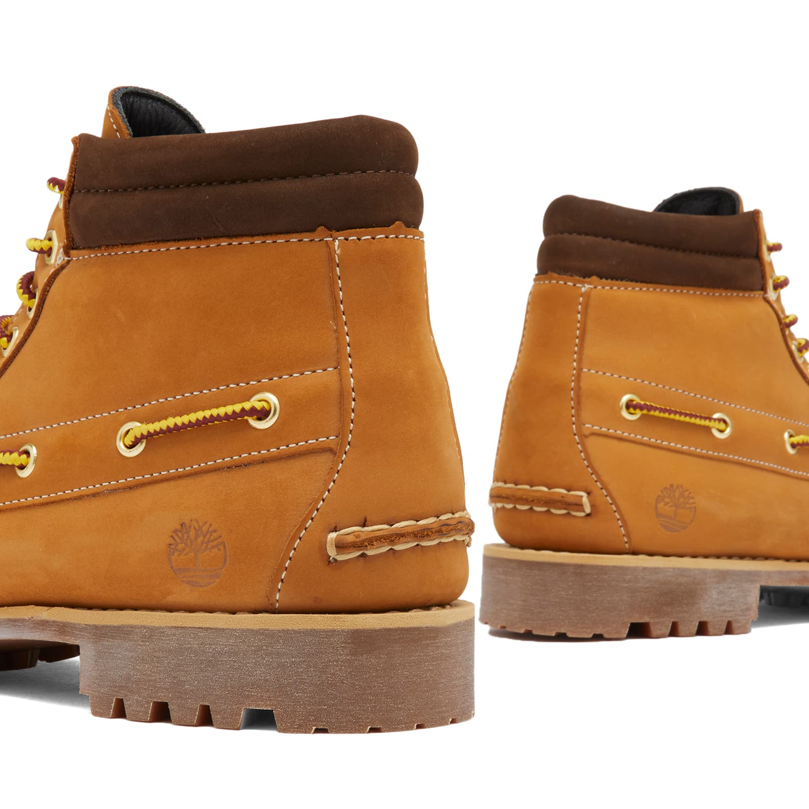 Timberland Icons 7 Eye Lug Boot Wheat Nubuck | END. (US)