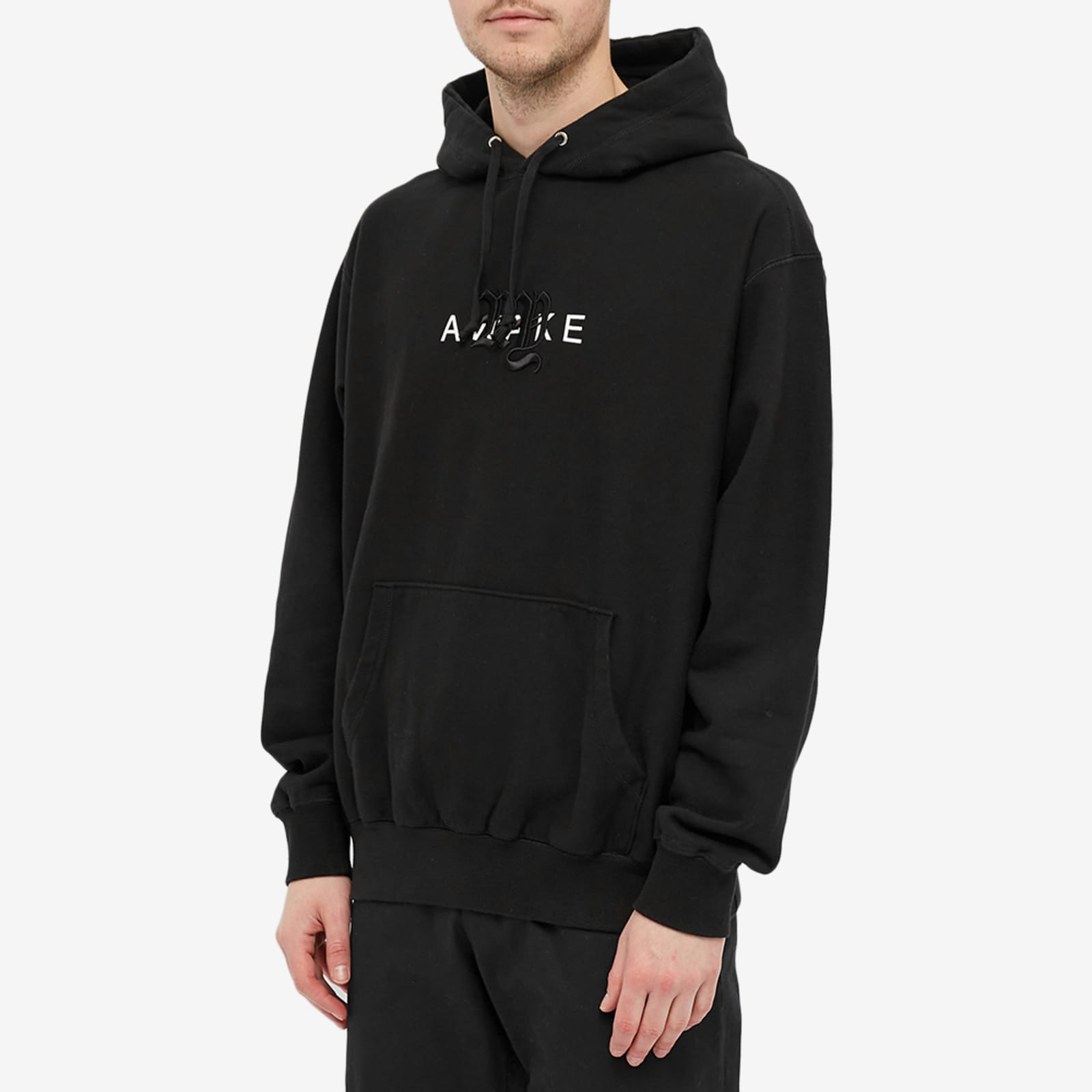 Awake NY College Logo Hoodie Black | END.