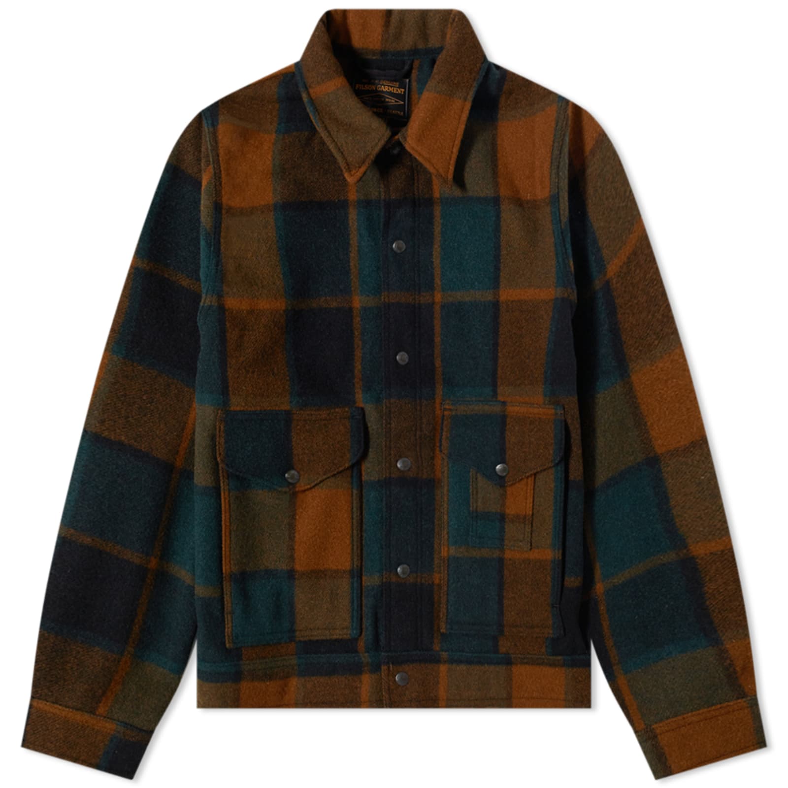 Filson Mackinaw Wool Work Jacket Pine | END. (US)