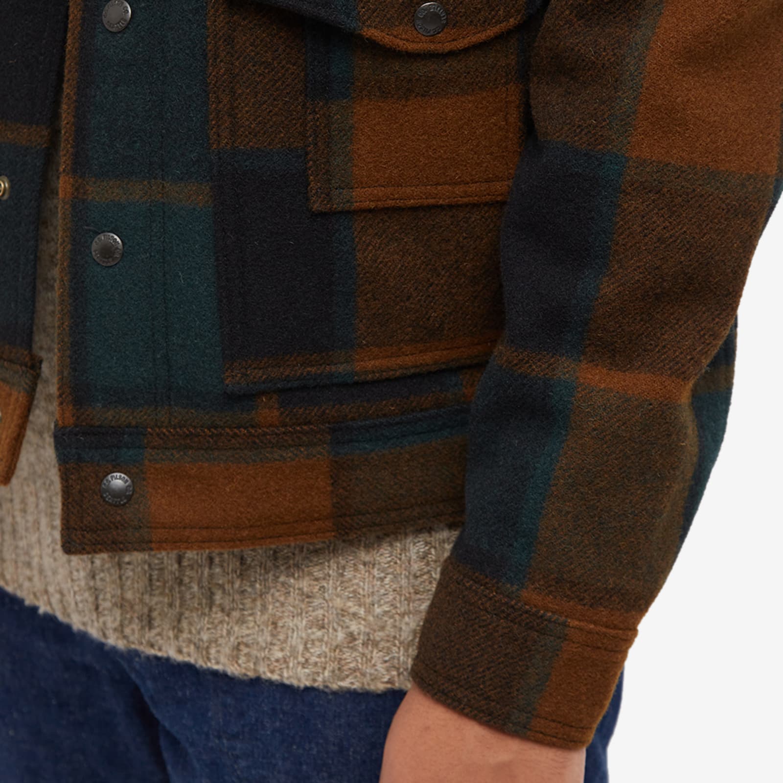 Filson Mackinaw Wool Work Jacket Pine | END. (AU)