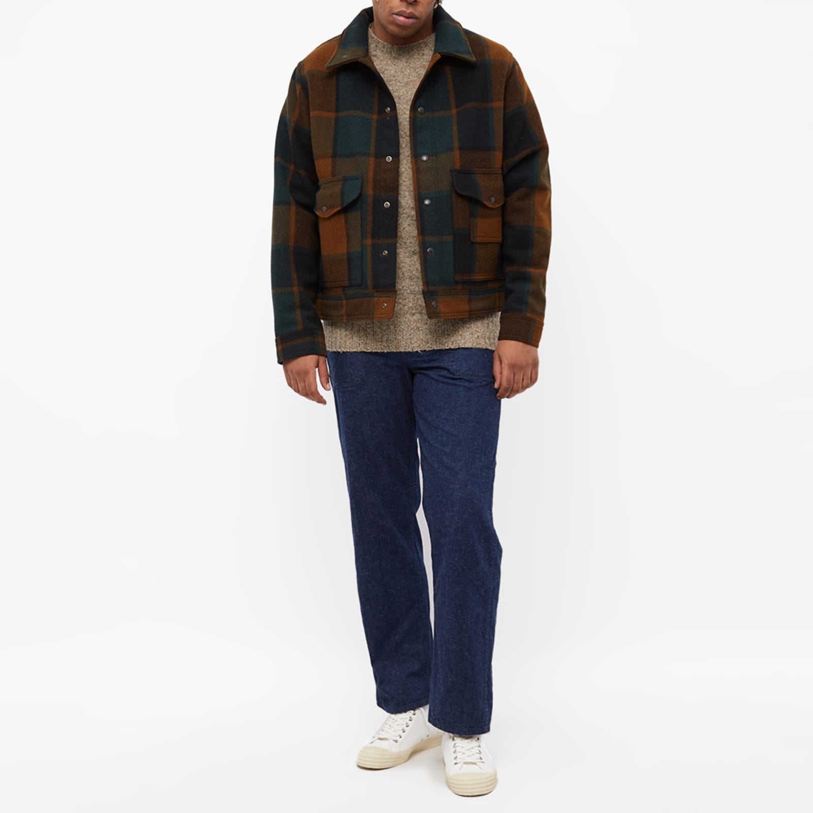 Filson Mackinaw Wool Work Jacket Pine | END. (US)