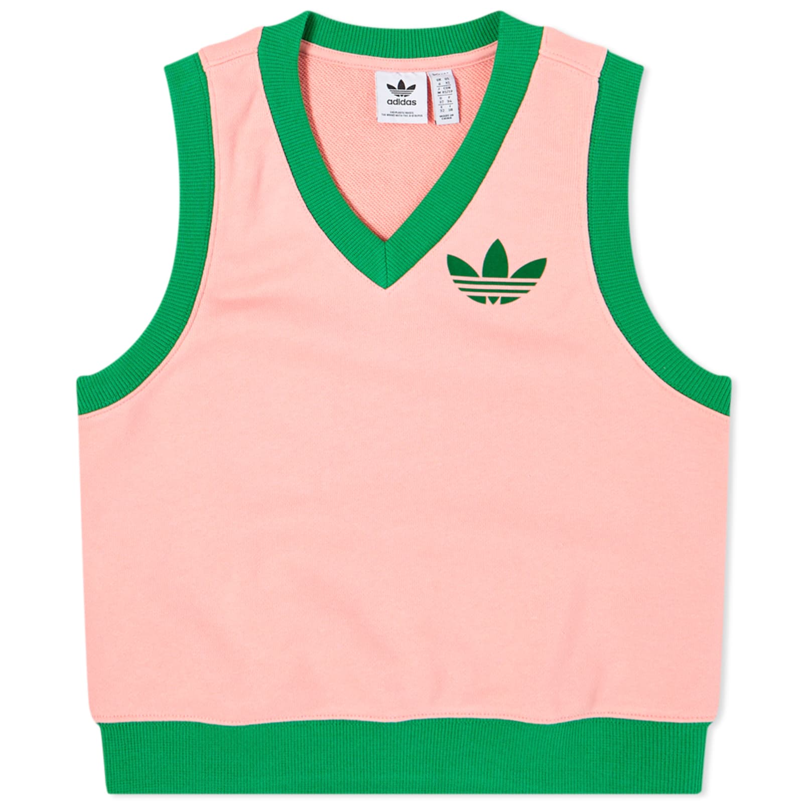 Adidas Adicolor 70s Sweat Vest Super Pop | END. (US)