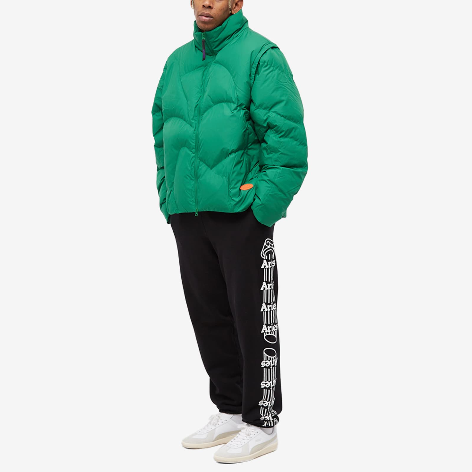 Puma x PAM Puffer Jacket Verdant Green | END. (CA)