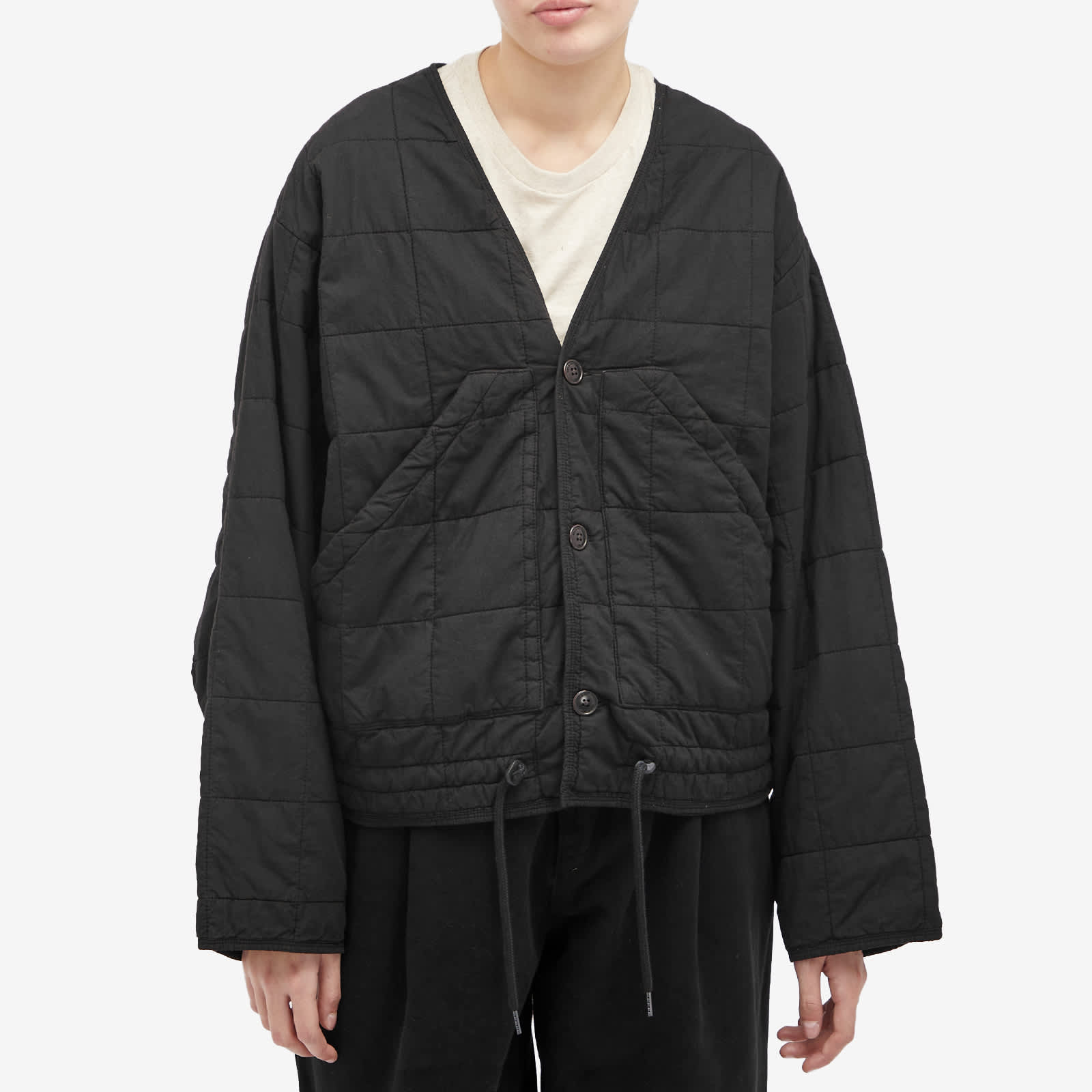 Girls of Dust Reactor Quilted Jacket Black | END. (KR)