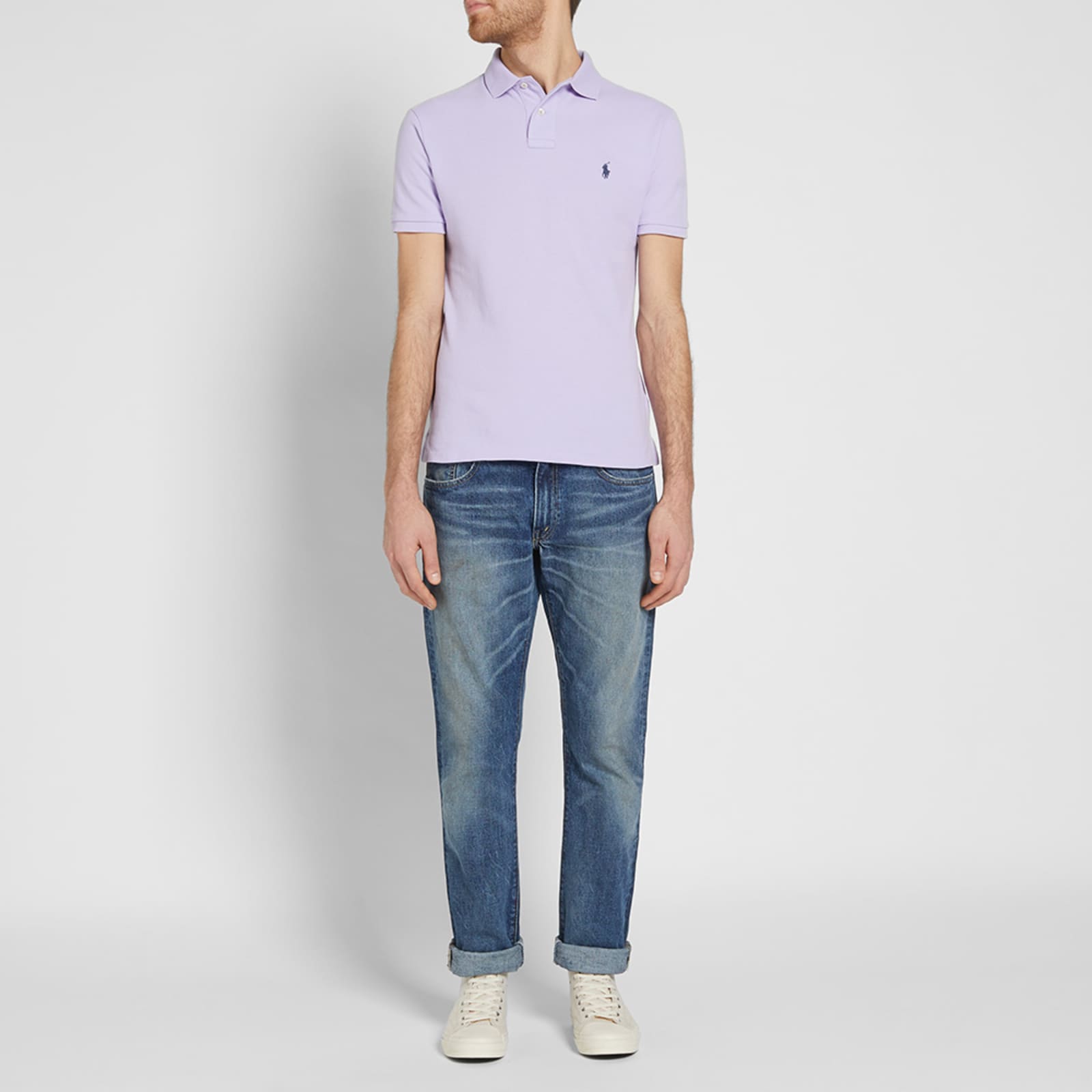 Polo Ralph Lauren Slim Fit Classic Polo Lilac | END.