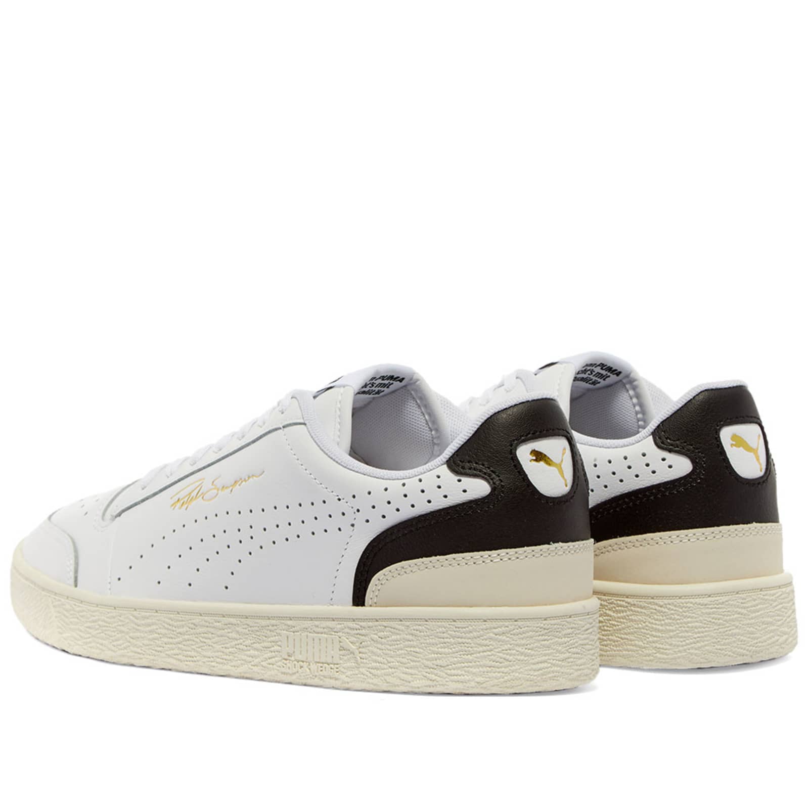 Puma Ralph Sampson Lo White & Black | END.
