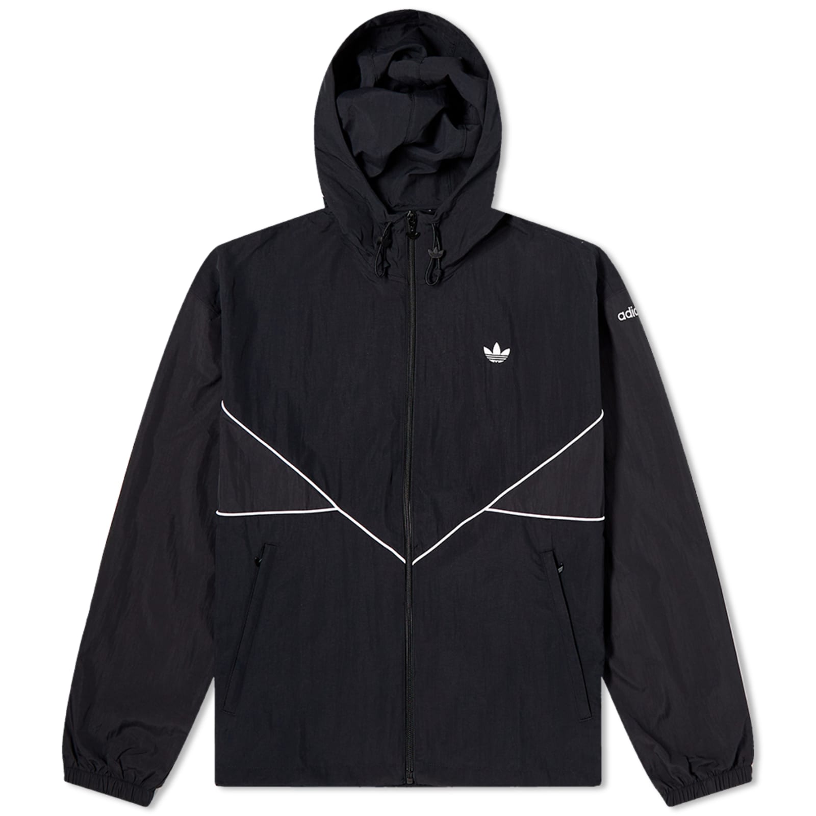 Adidas Classic Windbreaker Black | END. (US)