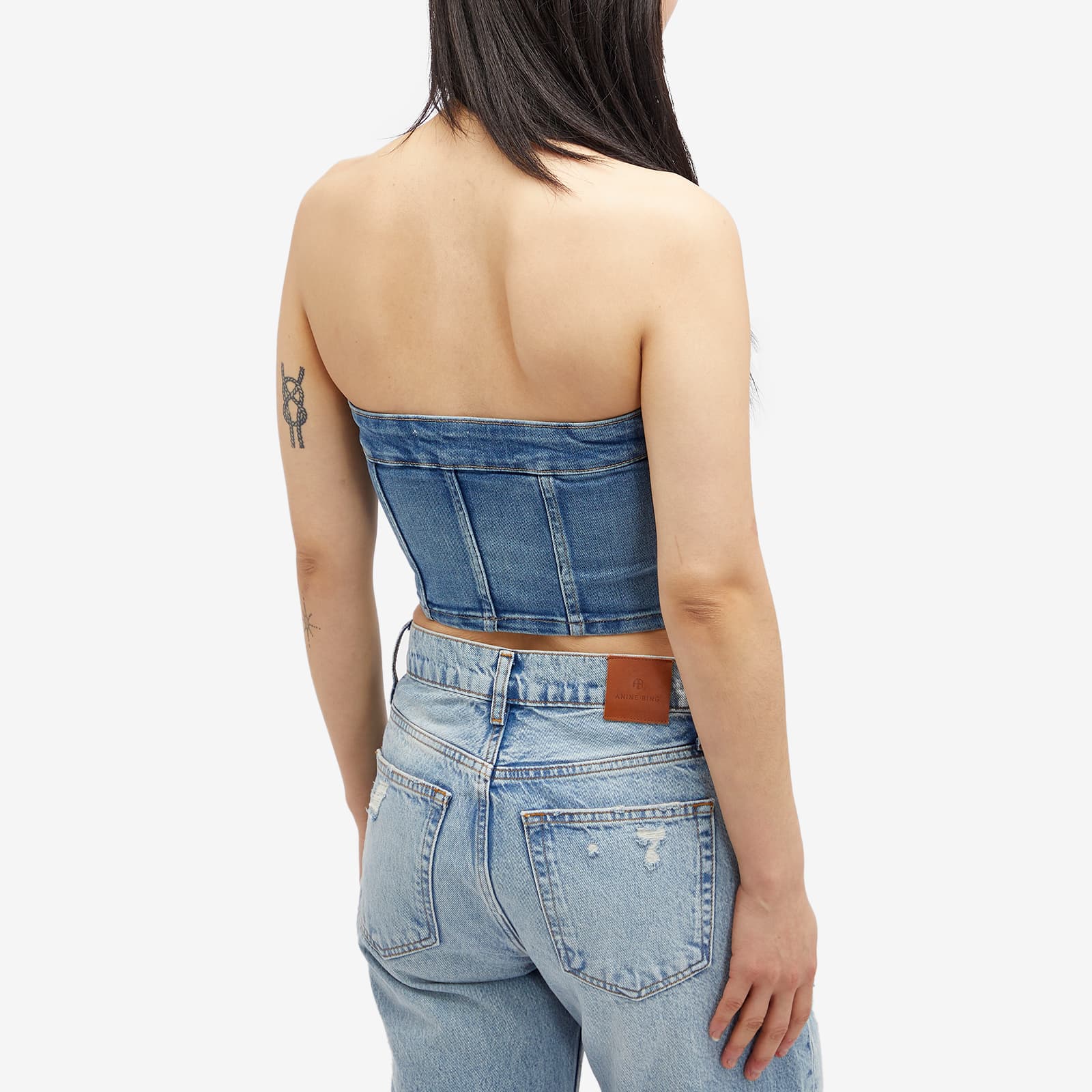 Good American Denim Tube Top Blue | END. (GB)