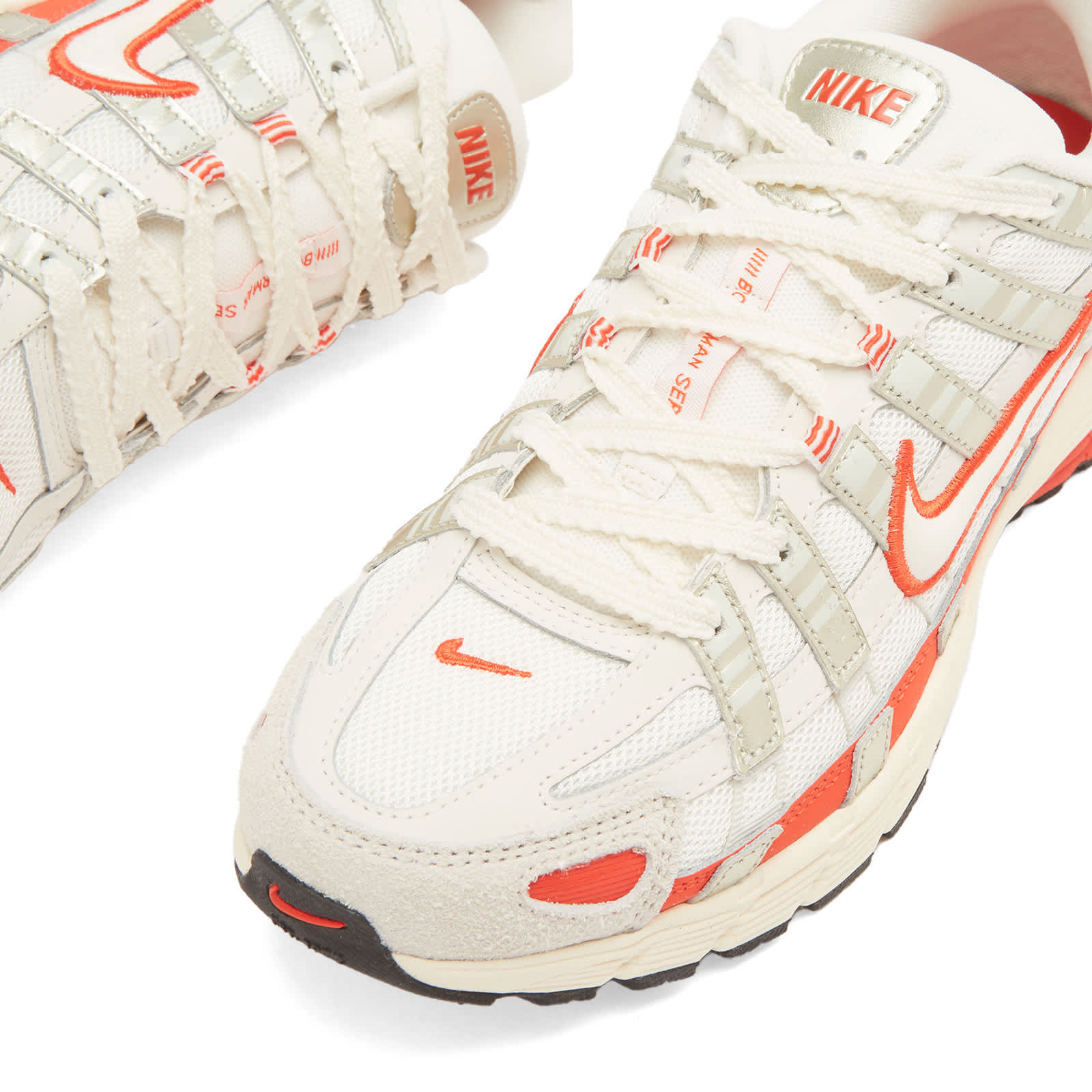 Nike P-6000 W Sneaker Sail, Red & Black | END. (US)
