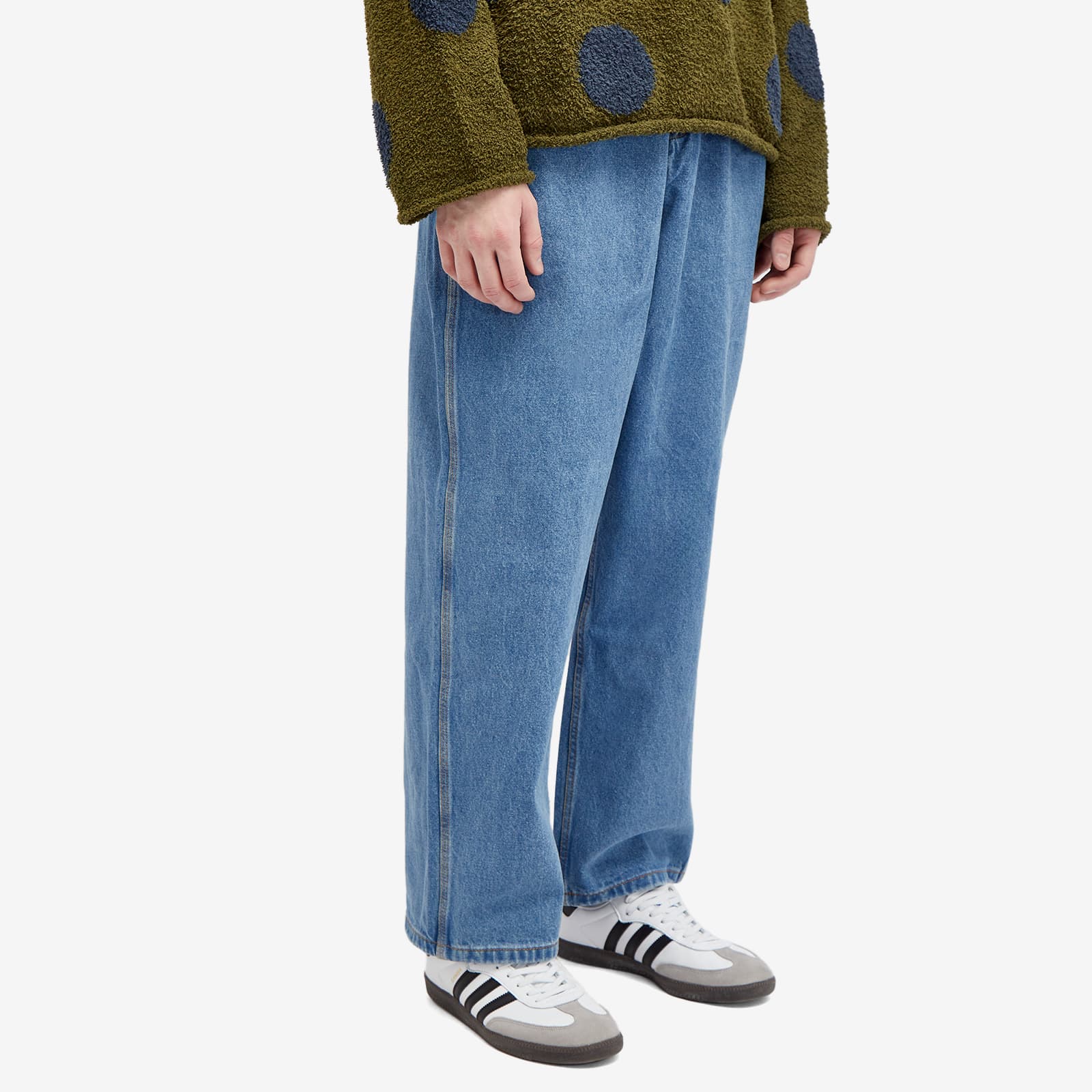 Butter Goods Baggy Denim Jeans Washed Indigo | END. (GB)