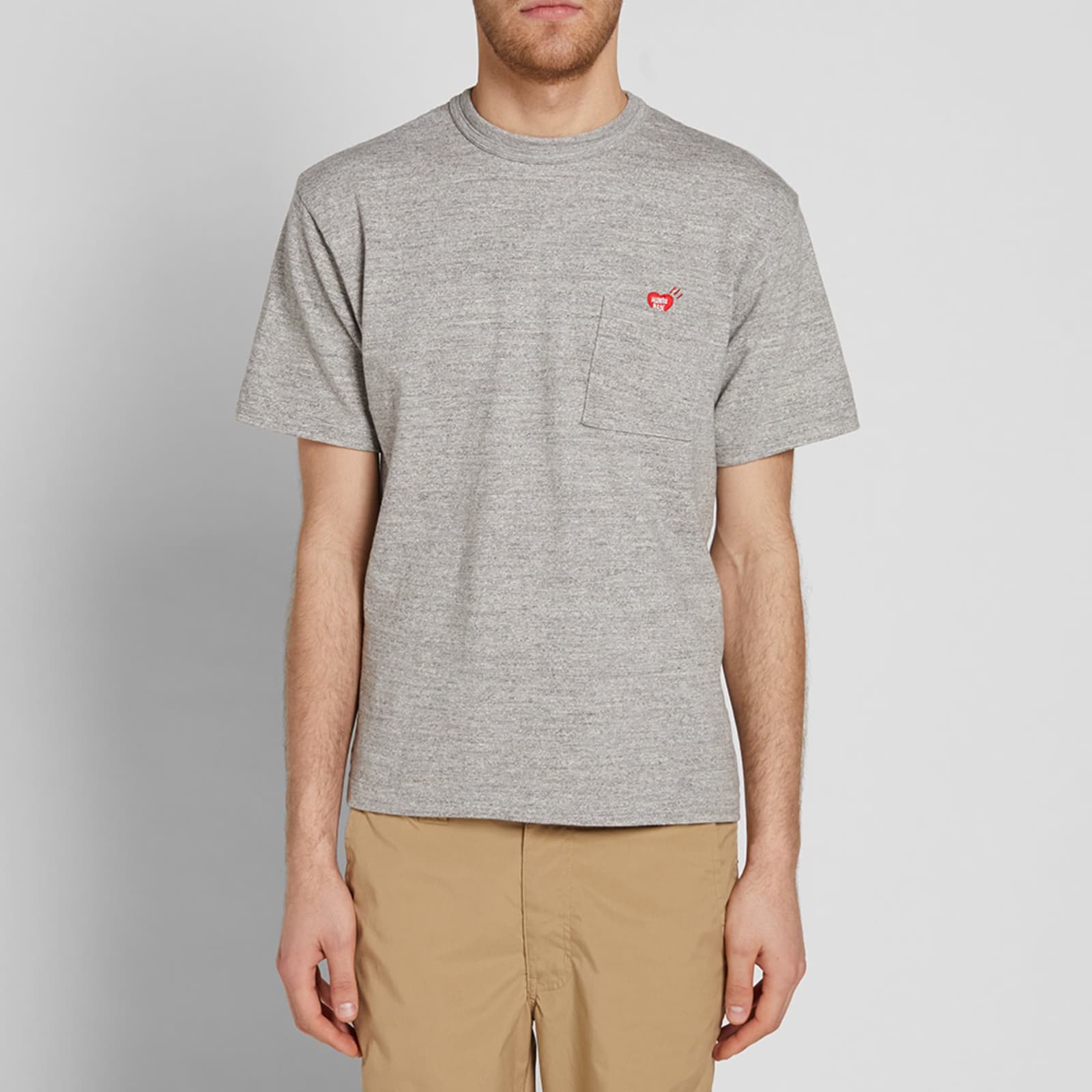Human Made Pocket Tee Grey | END. (GB)