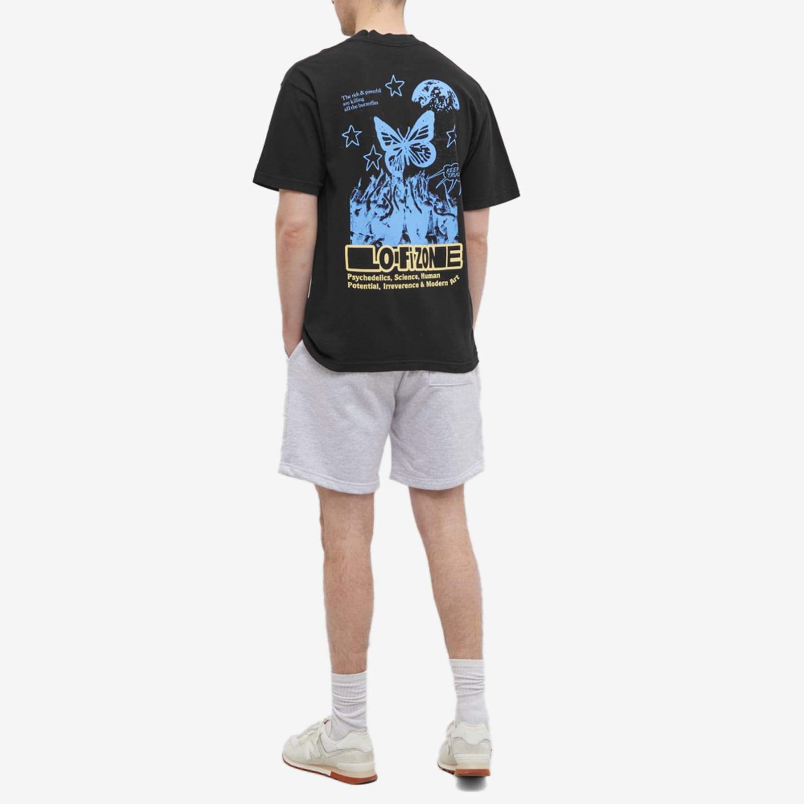 Lo-Fi Psychedelics T-Shirt Black | END.