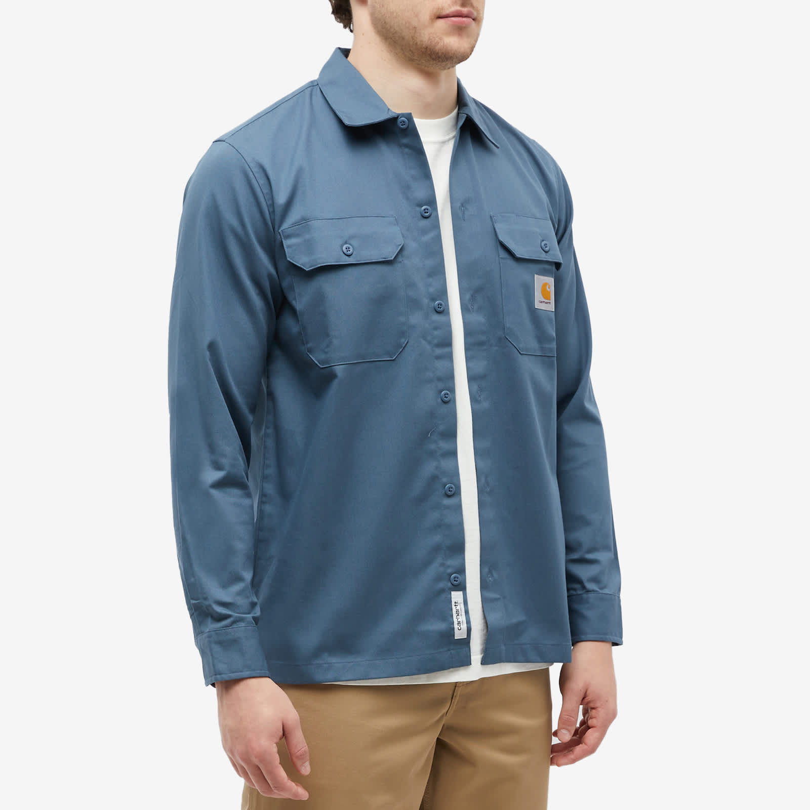 Carhartt WIP Master Shirt Storm Blue | END. (NL)